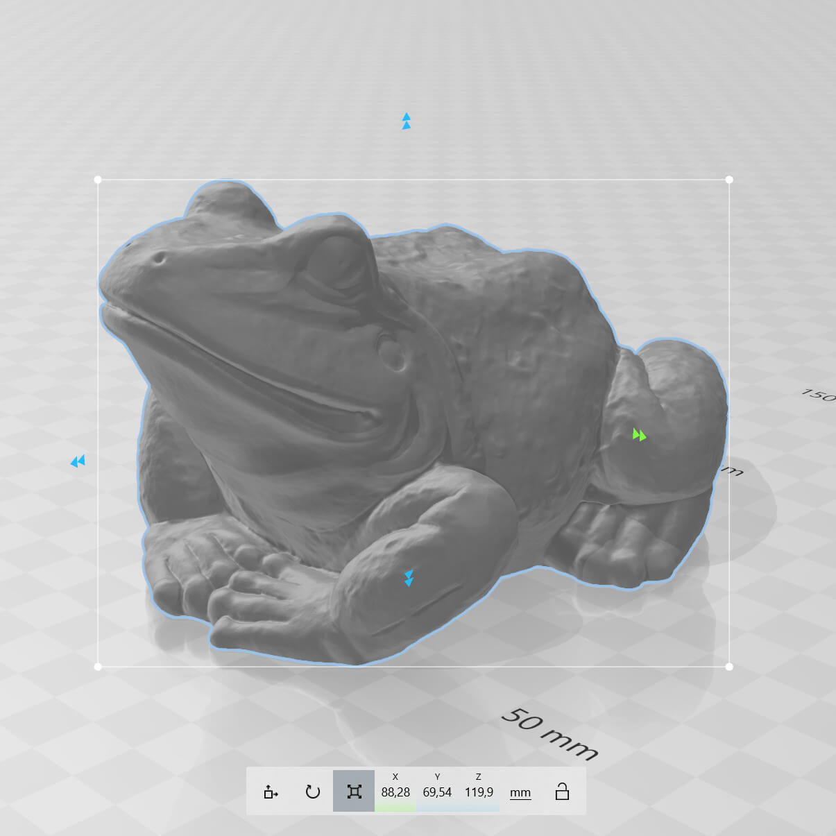 Toad for 3D Print by sanchiesp