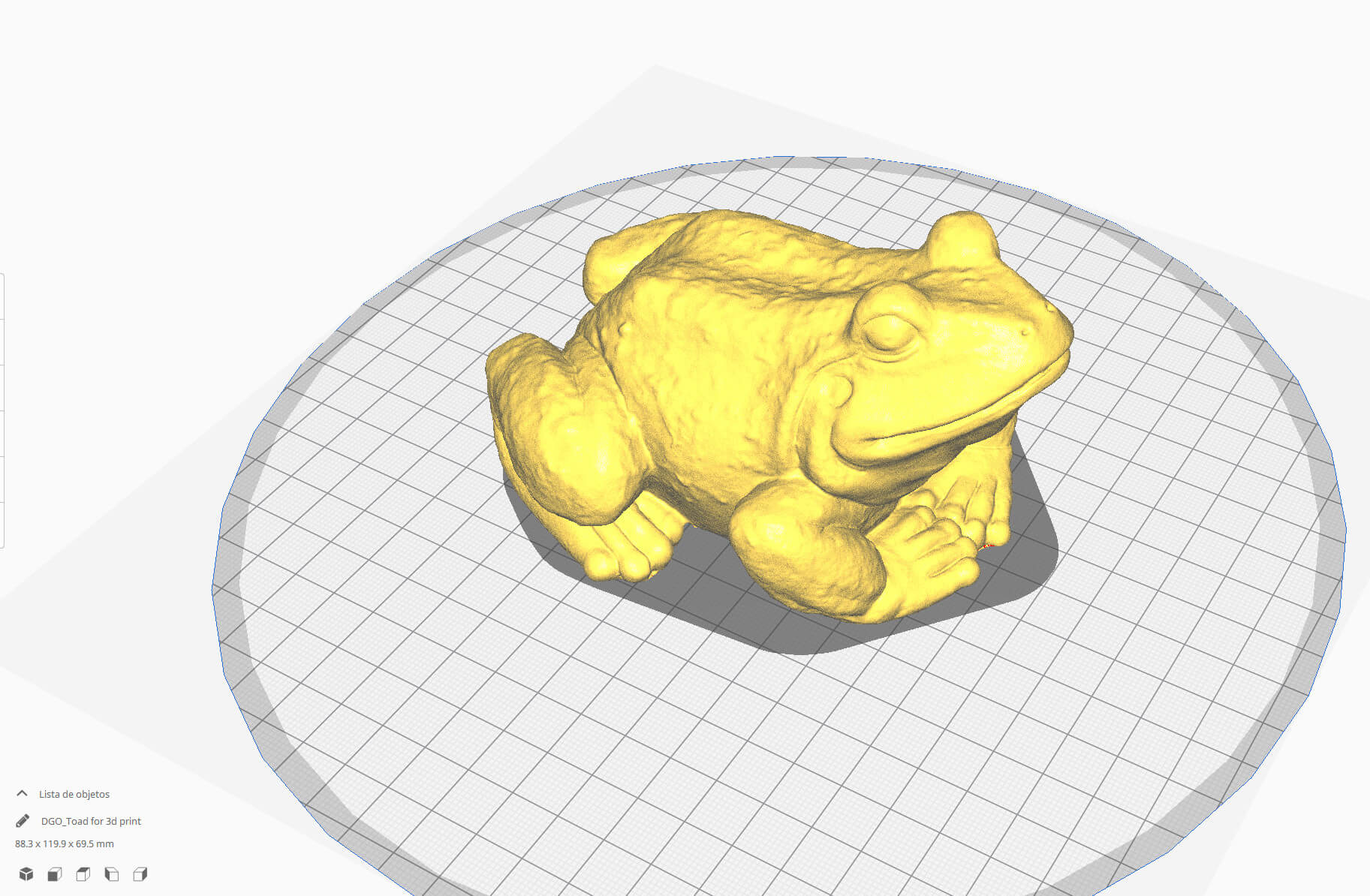 Toad for 3D Print by sanchiesp
