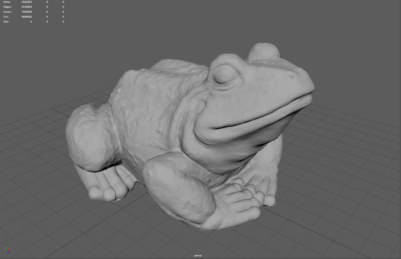 Toad for 3D Print by sanchiesp