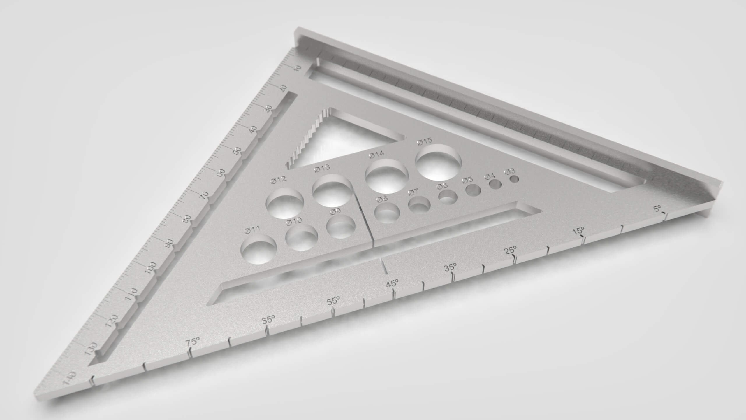 Ultimate Multi Functional Carpenters Square - 3D Model by sanchiesp