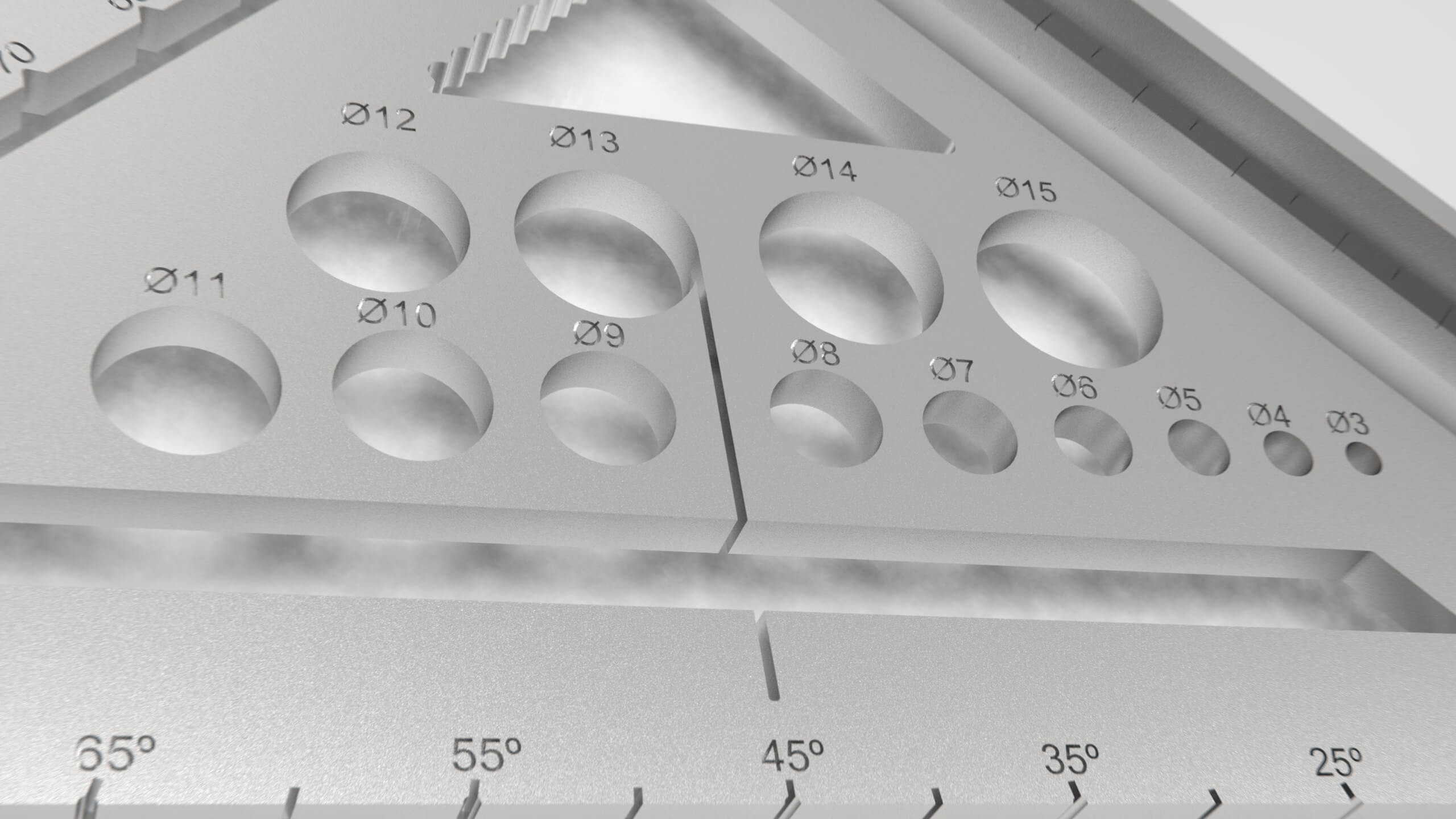 Ultimate Multi Functional Carpenters Square - 3D Model by sanchiesp