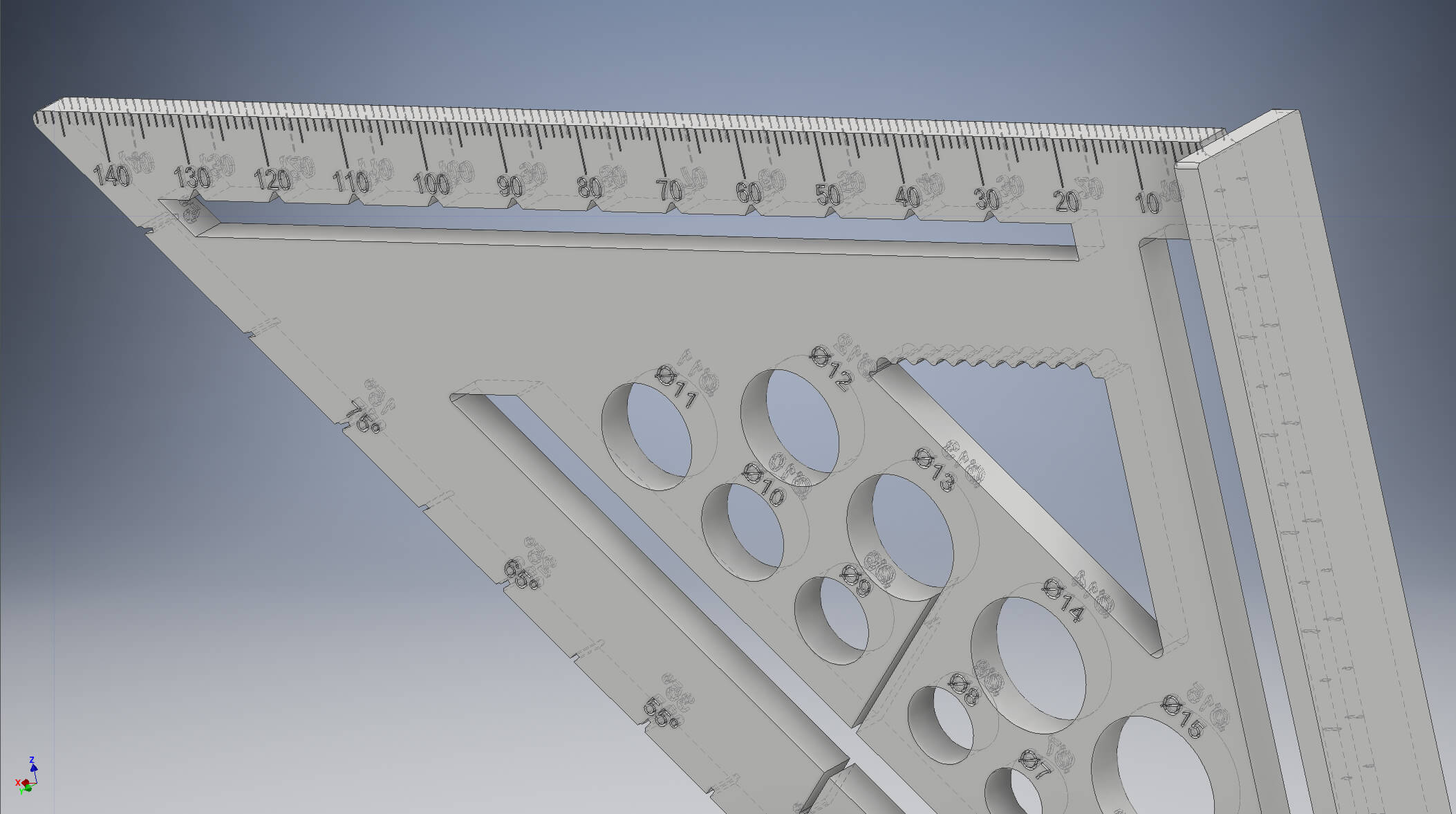 Ultimate Multi Functional Carpenters Square - 3D Model by sanchiesp
