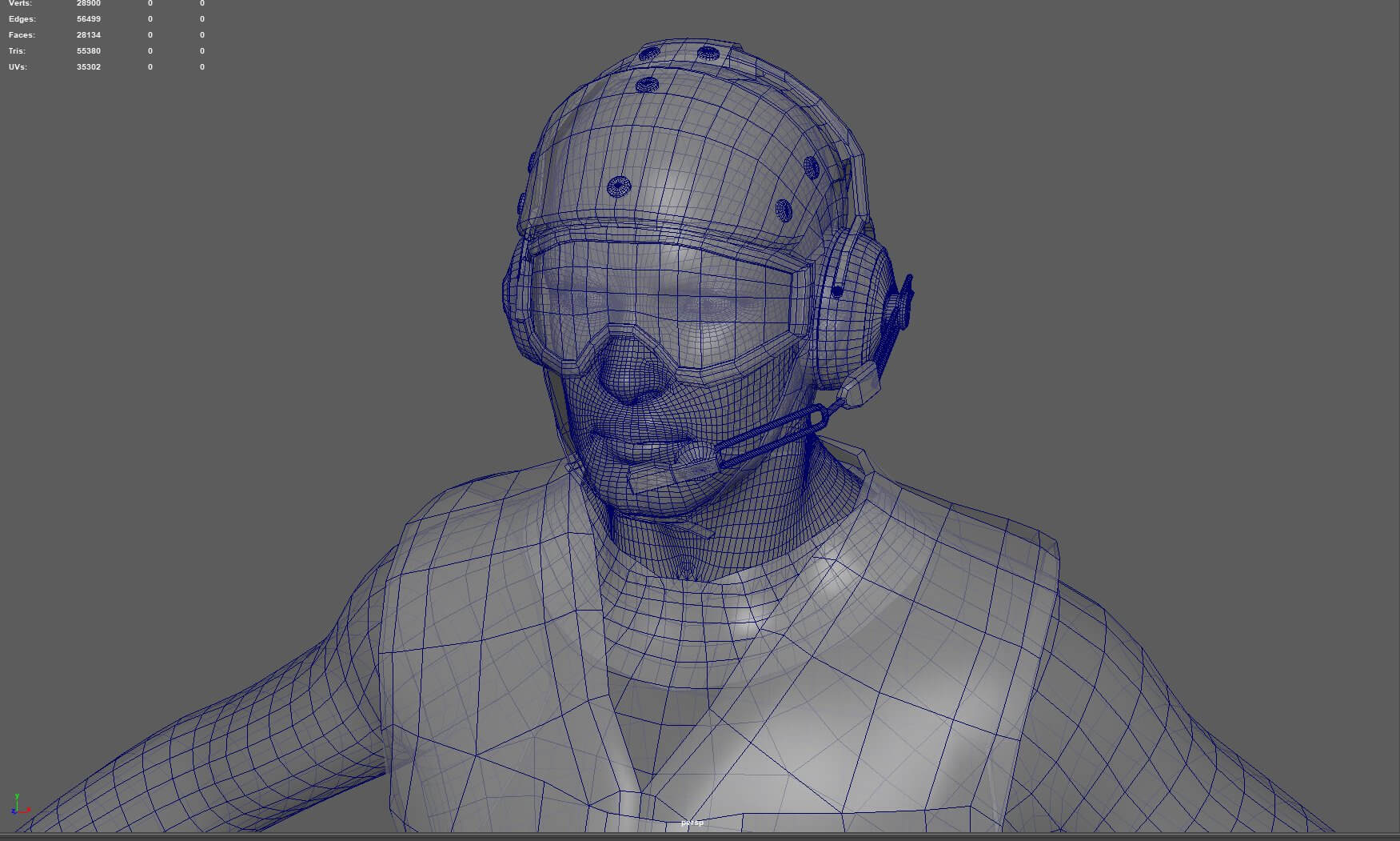 US NAVY Flight Deck Crew Member - 3D Model by sanchiesp