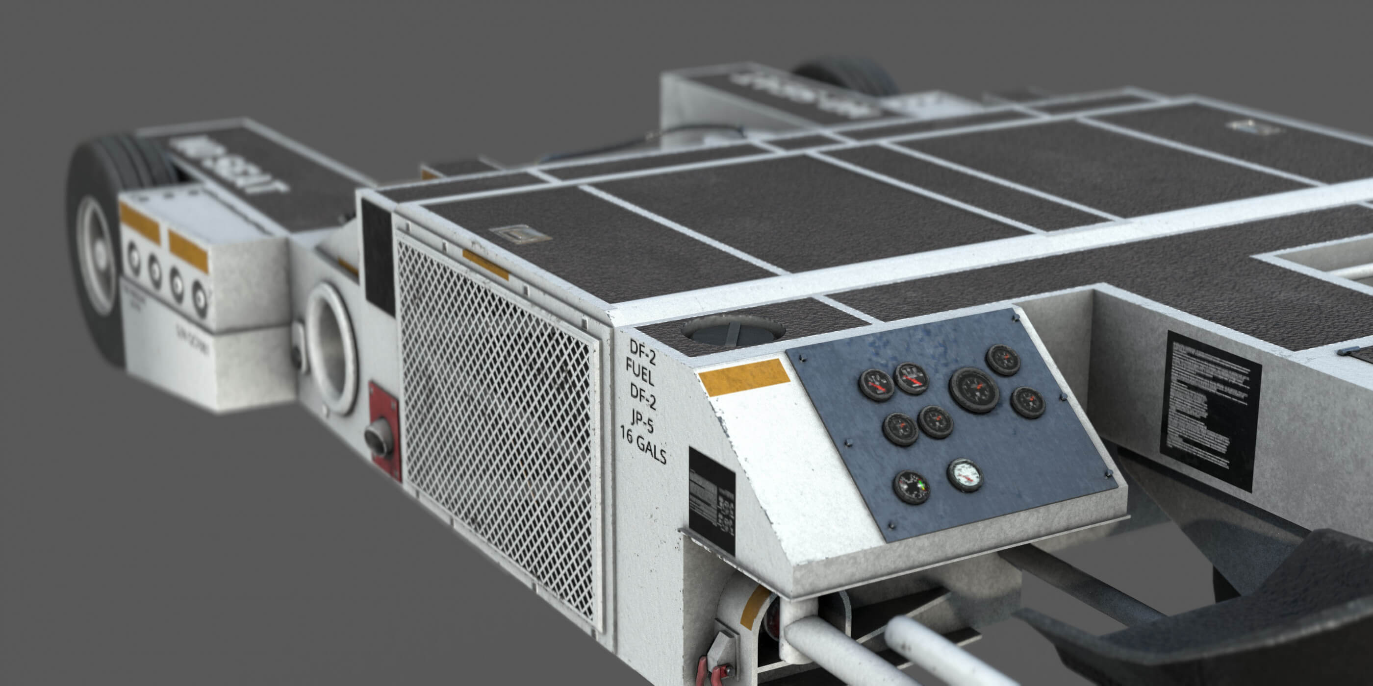 US Navy Tractor AS32 - 3D Model by sanchiesp