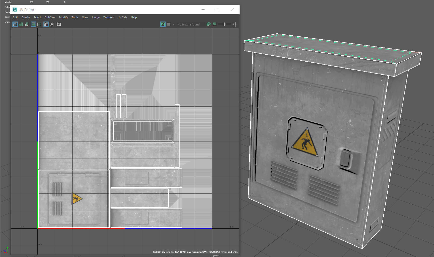 Realitic Utility Box - 3D Model by sanchiesp