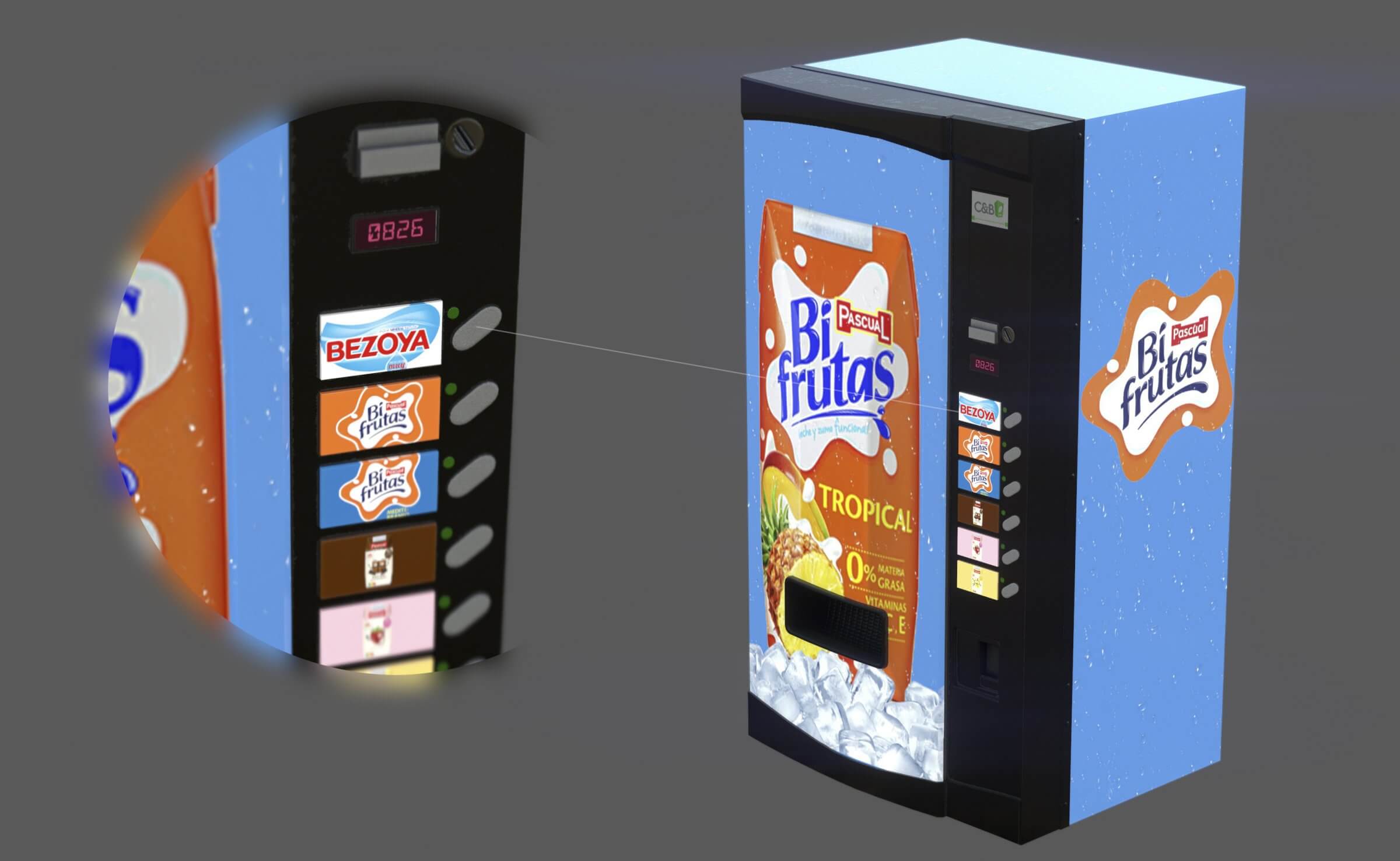 Vending Machine - 3D Model by sanchiesp