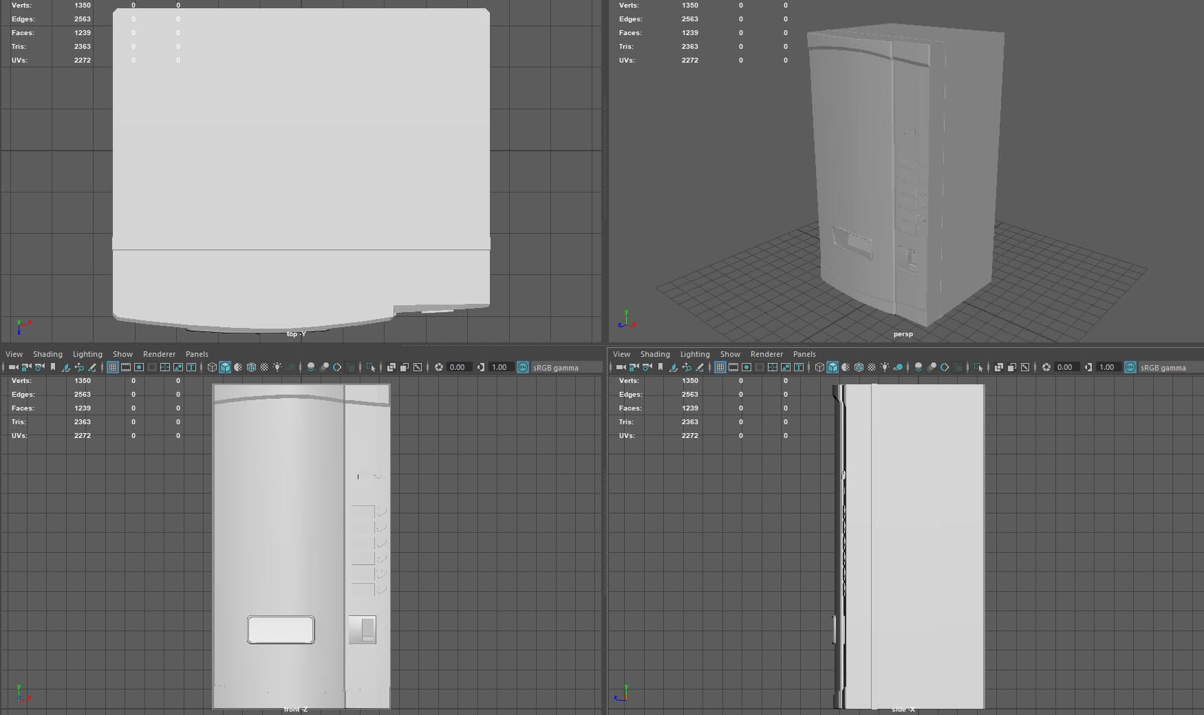 Vending Machine - 3D Model by sanchiesp