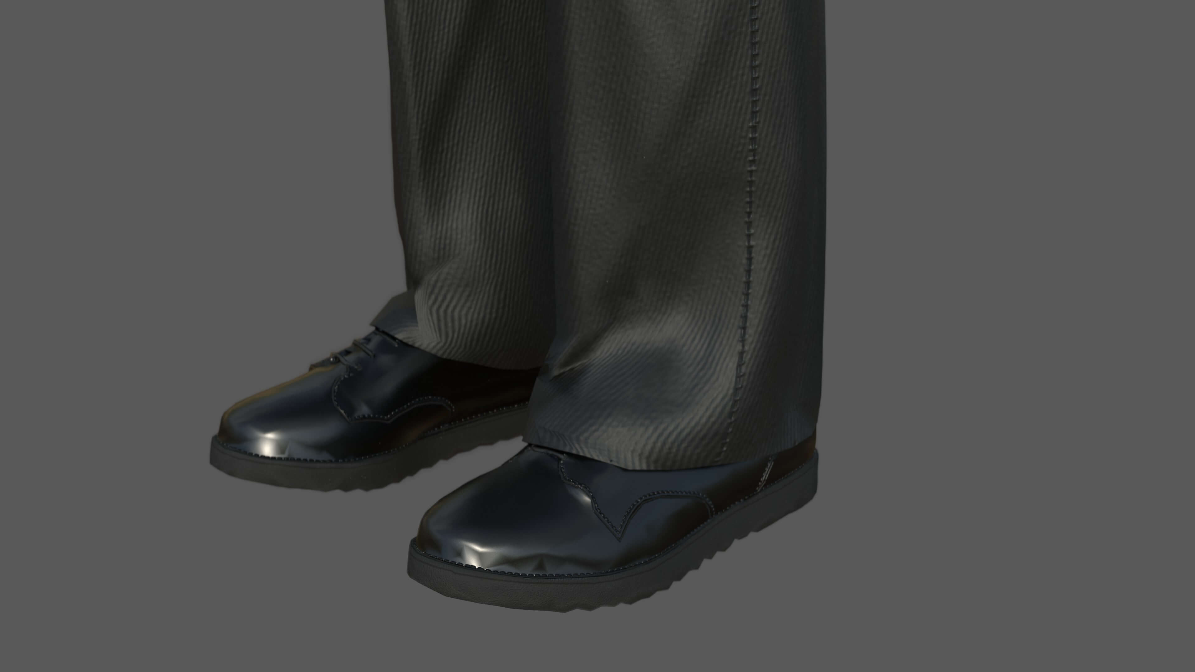 Young Female Waiter - 3D Model by sanchiesp