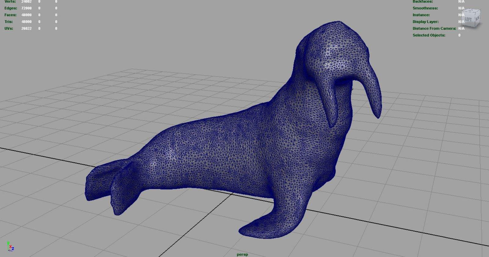 Walrus - 3D Model by sanchiesp