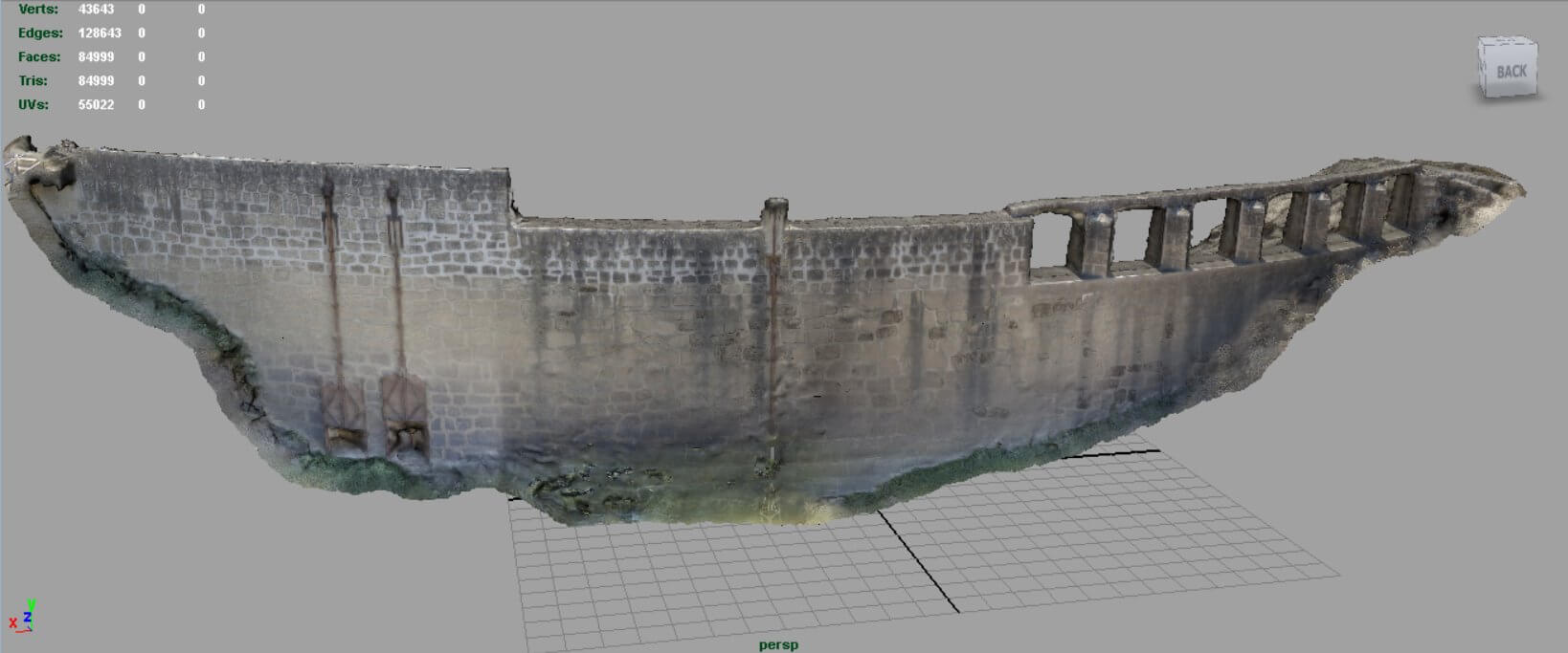 Water Dam - 3D Model by sanchiesp