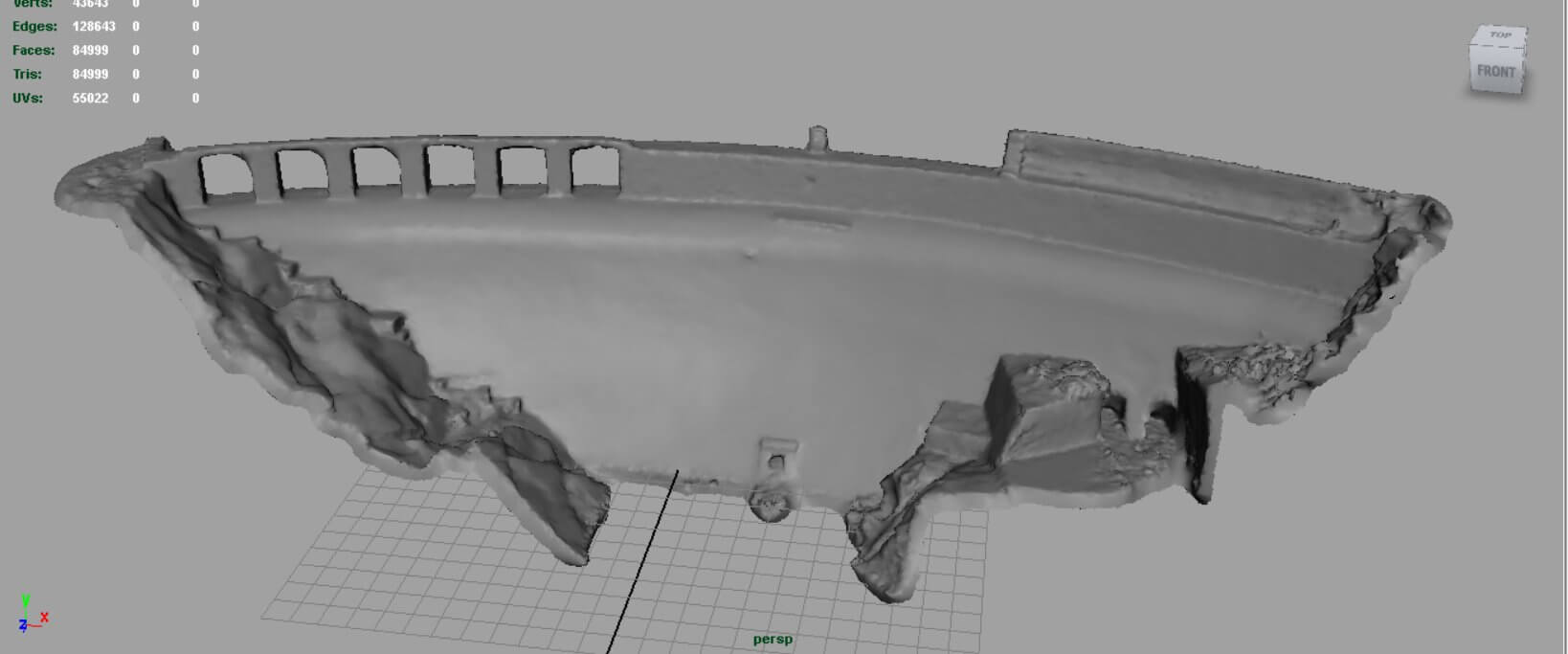 Water Dam - 3D Model by sanchiesp