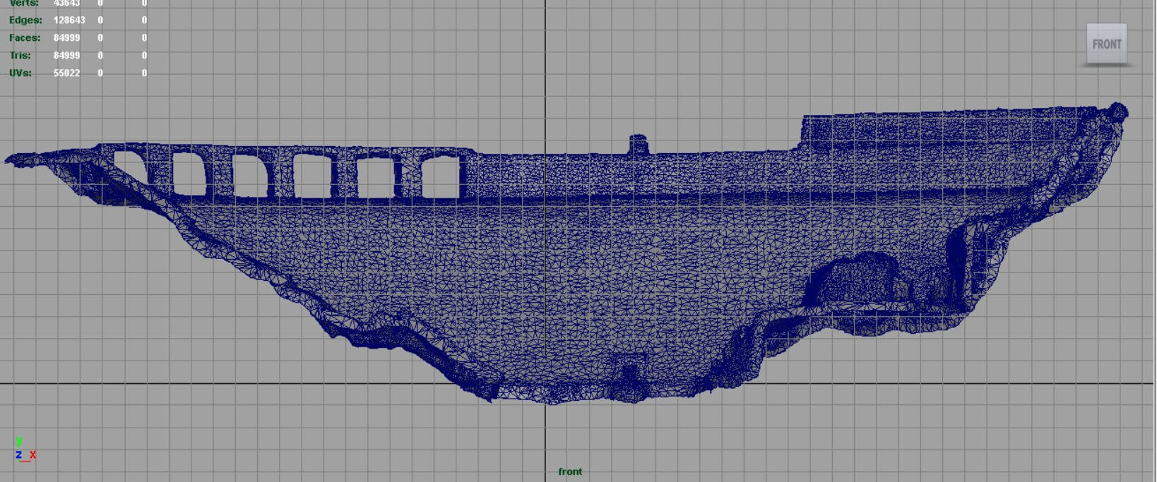 Water Dam - 3D Model by sanchiesp