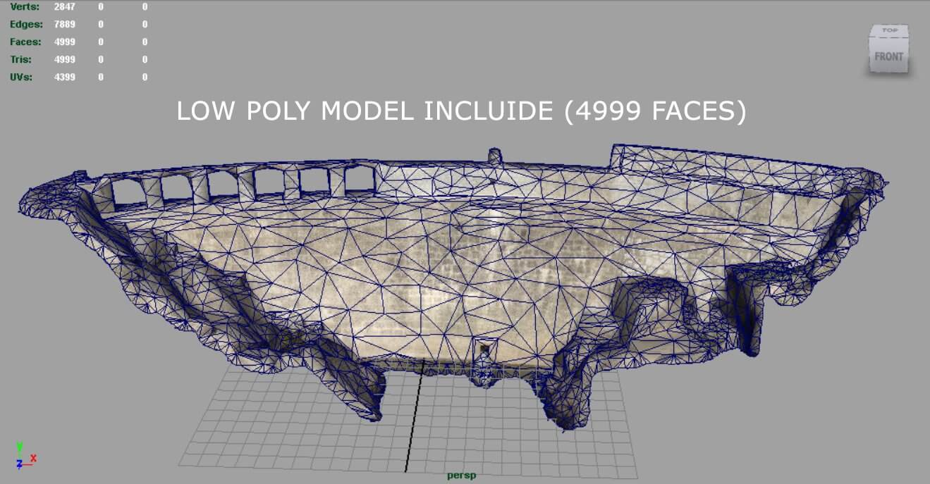 Water Dam - 3D Model by sanchiesp