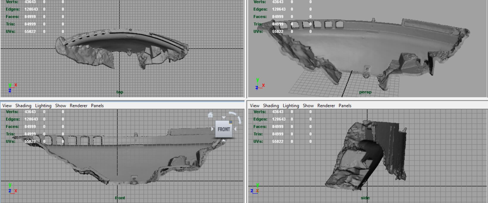 Water Dam - 3D Model by sanchiesp