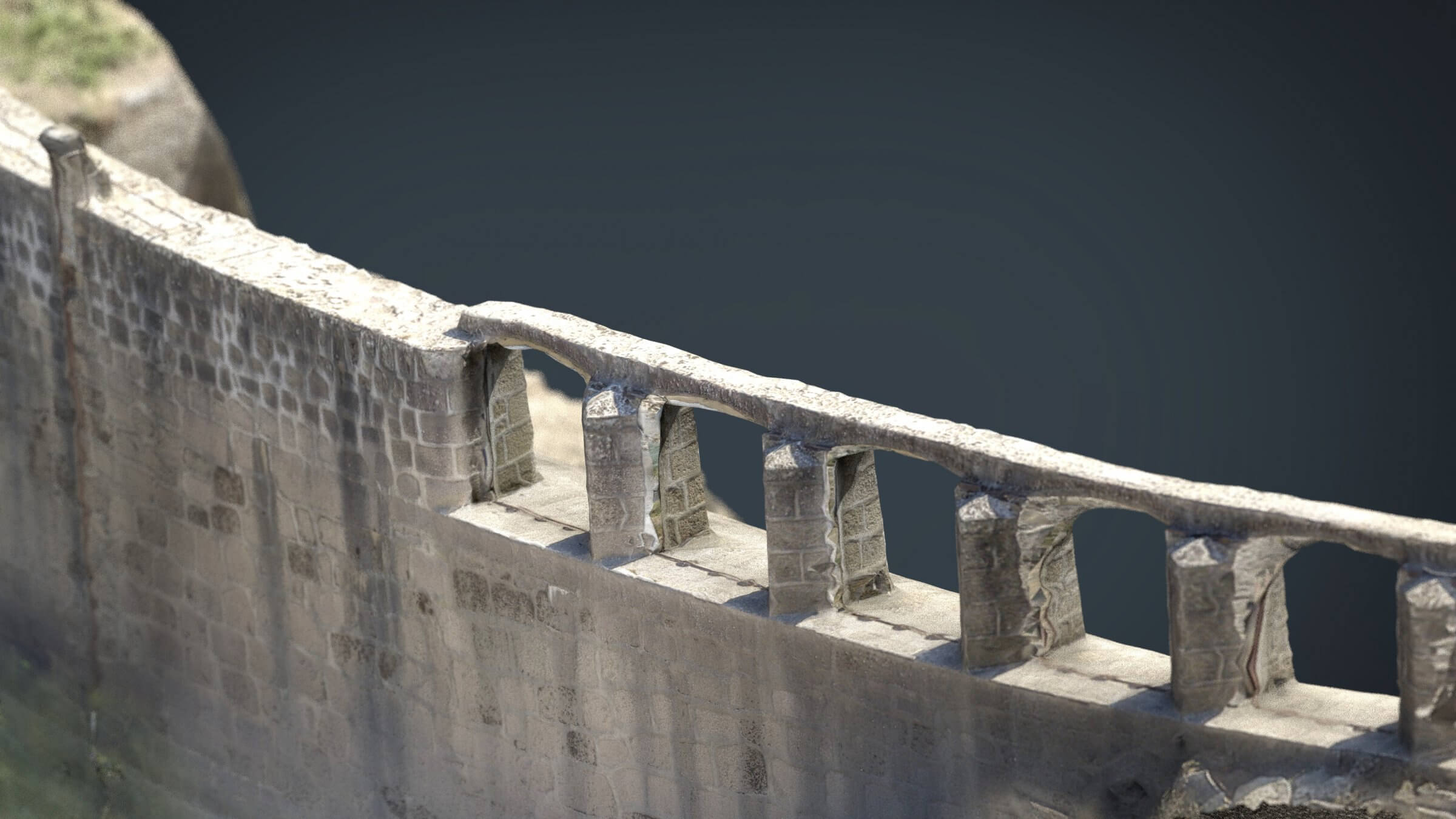 Water Dam - 3D Model by sanchiesp