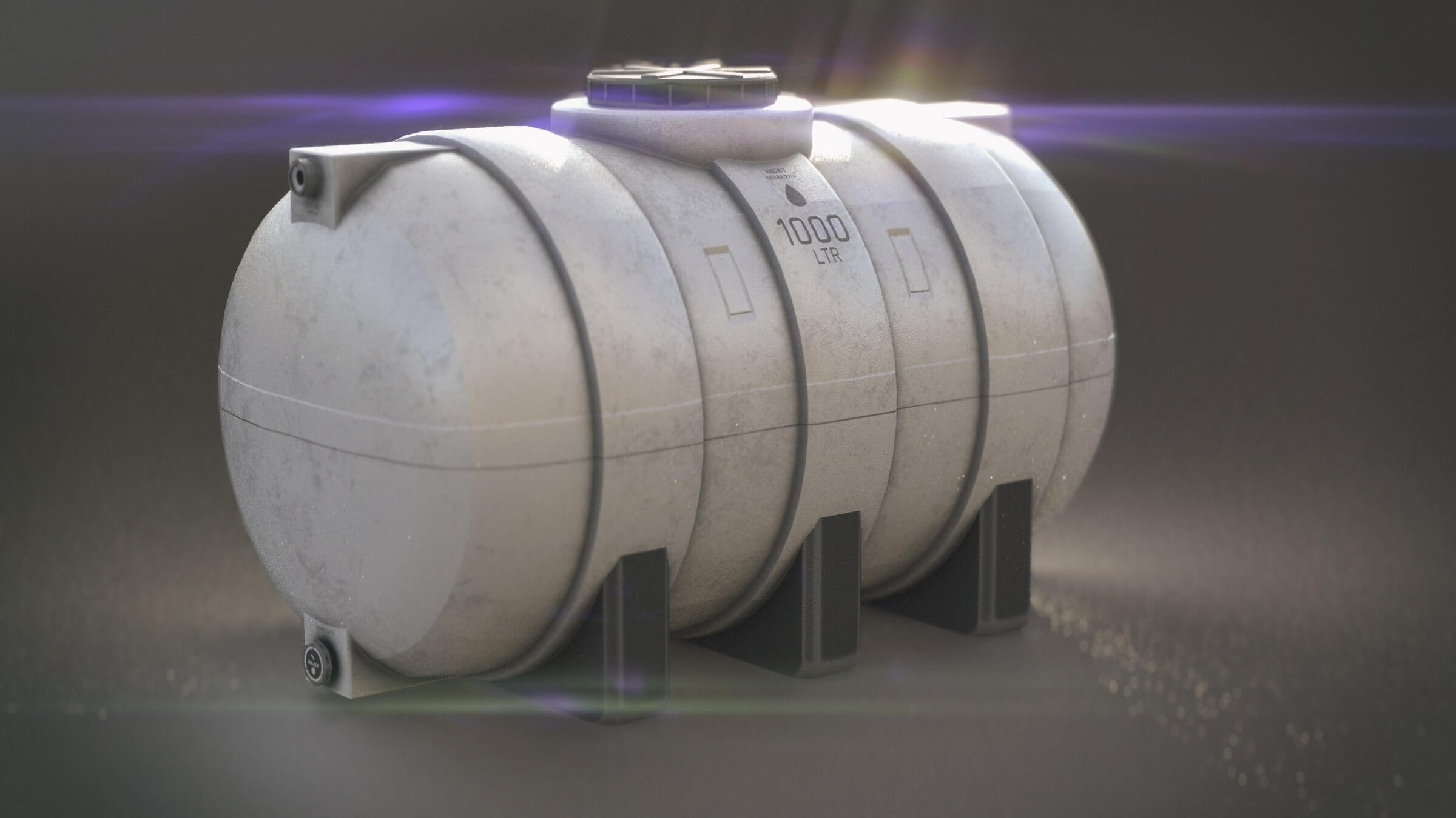 Water Tank - 3D Model by sanchiesp
