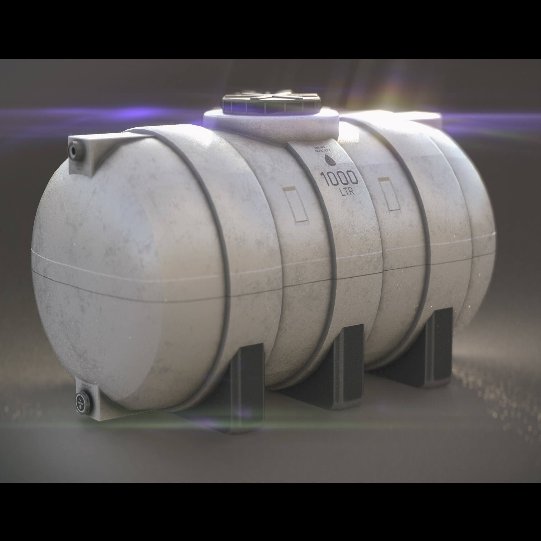 Water Tank - 3D Model by sanchiesp