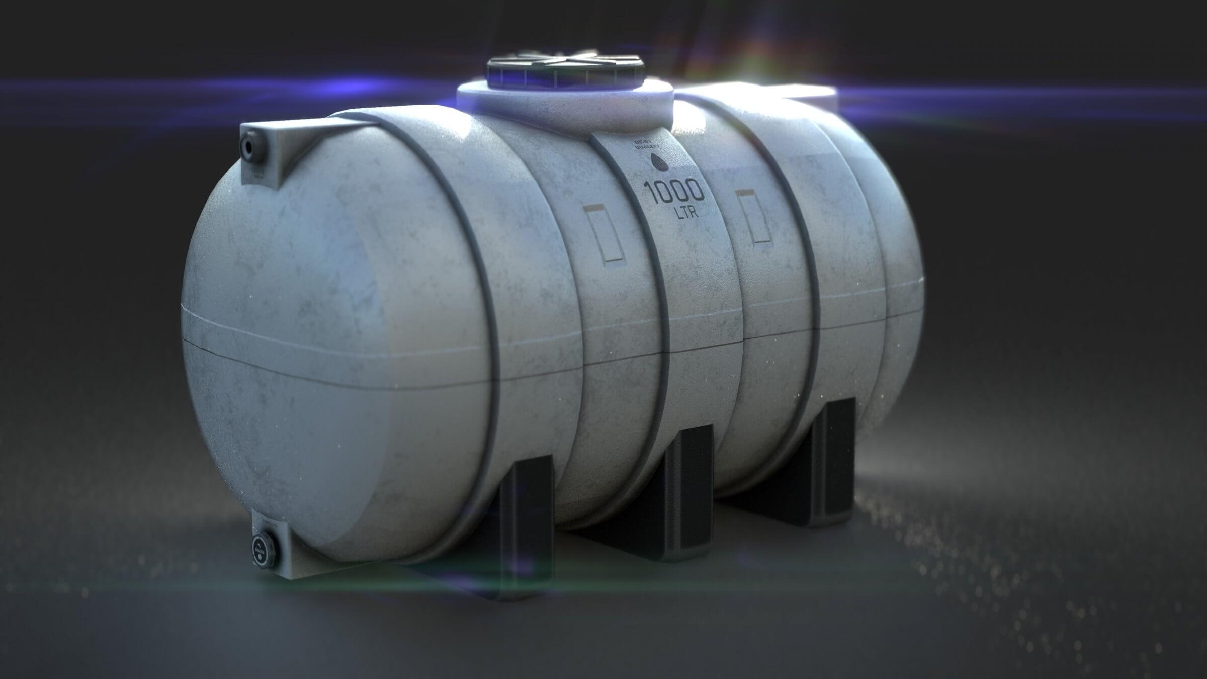 Water Tank - 3D Model by sanchiesp