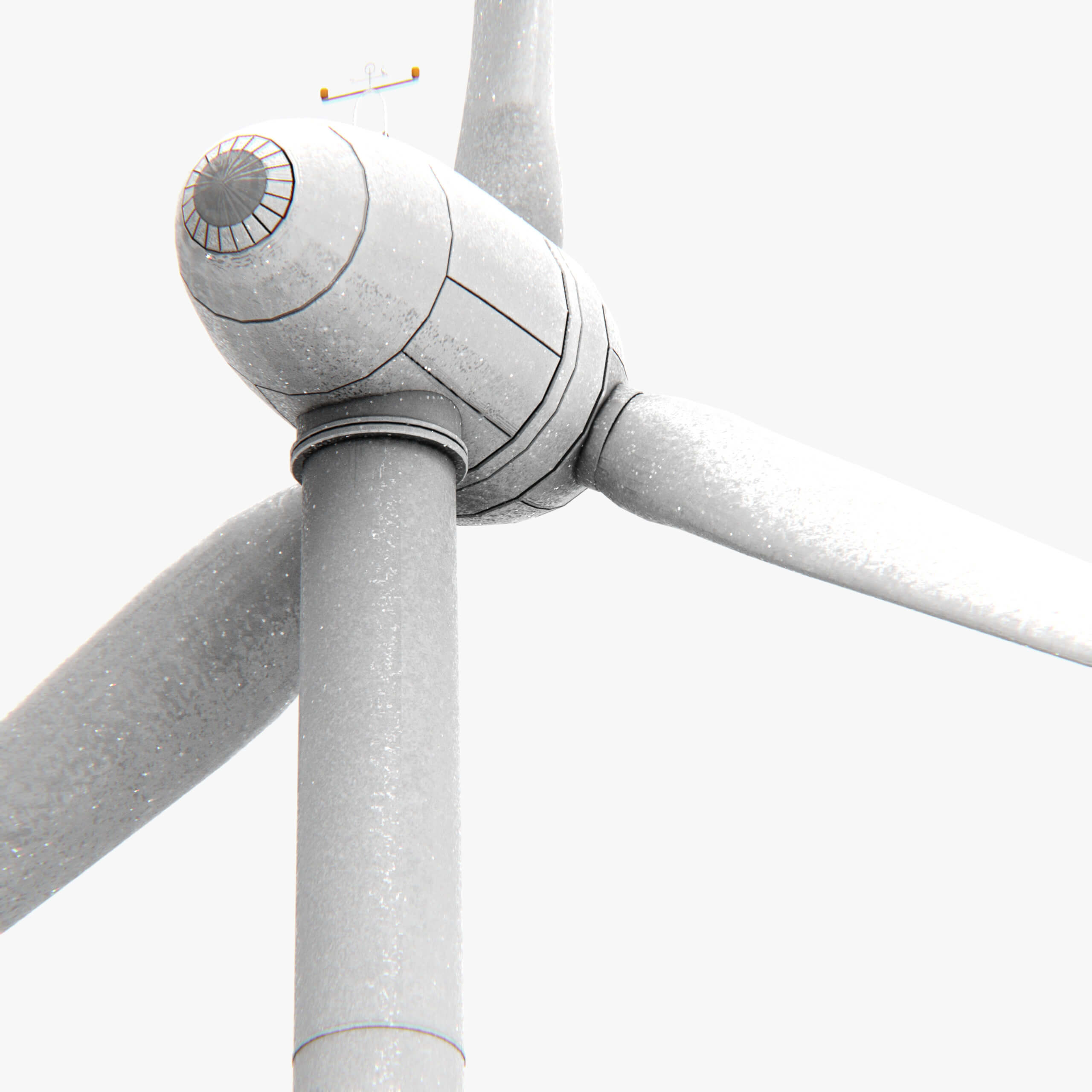 Wind Turbine - 3D Model by sanchiesp