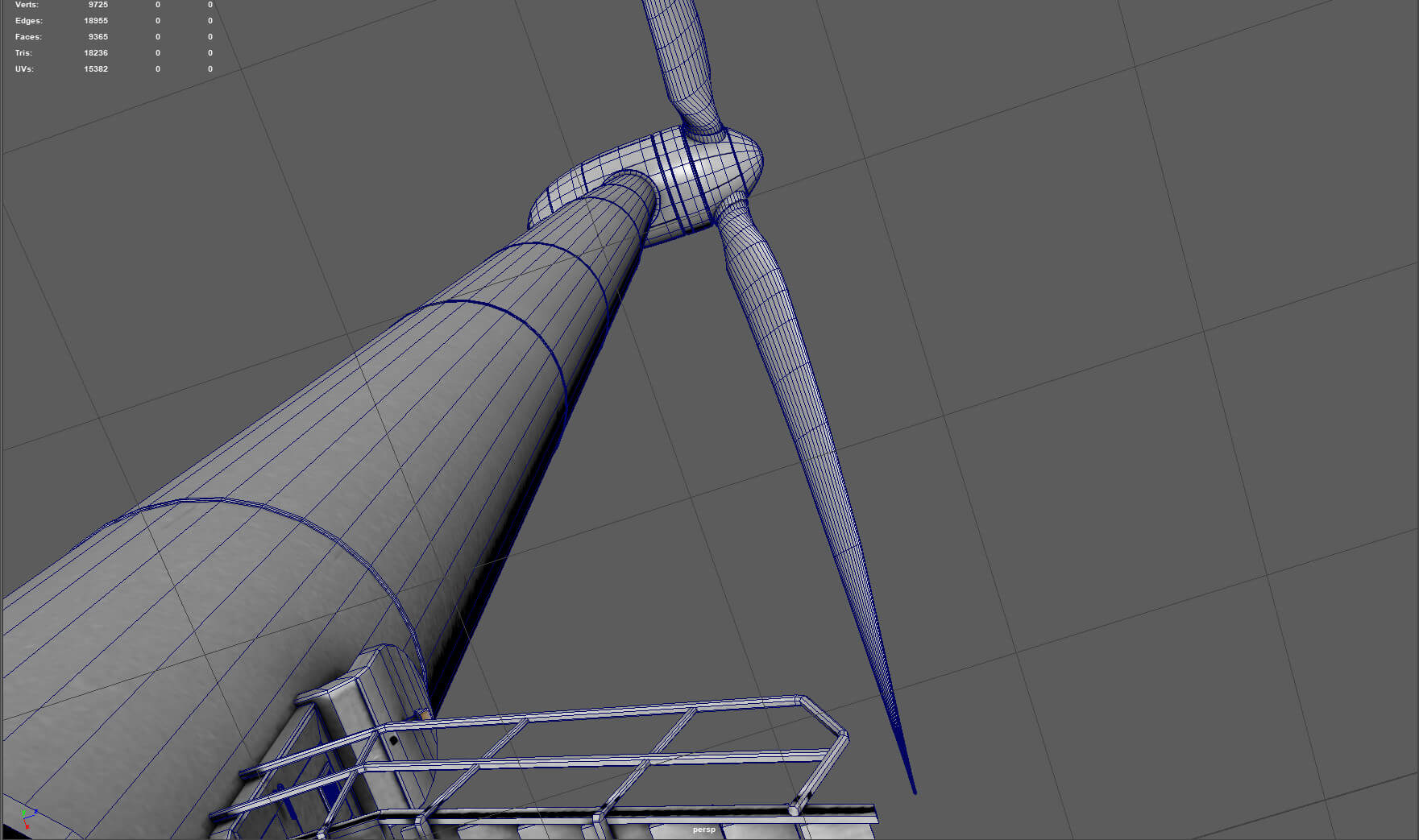 Wind Turbine 3d Model By Sanchiesp