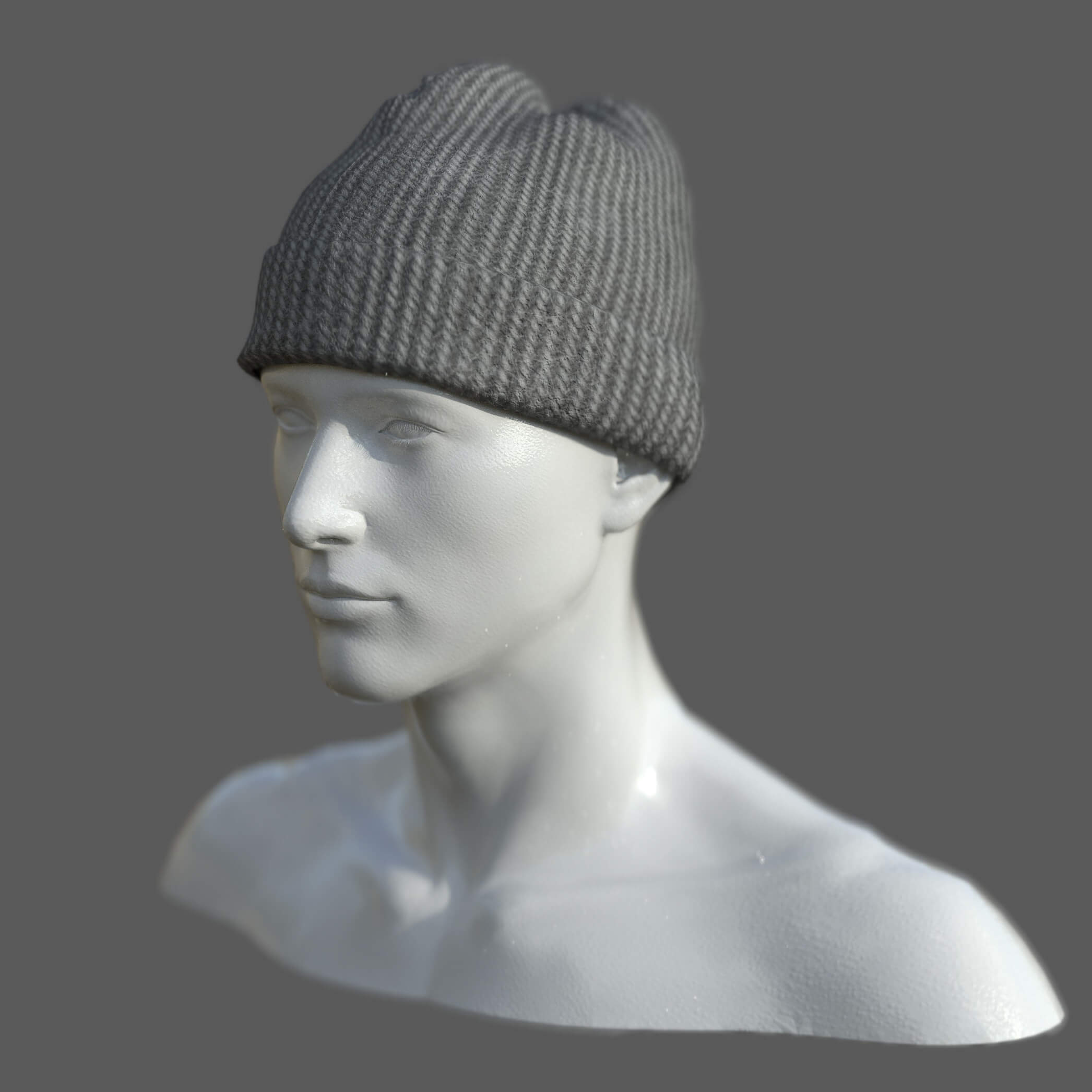 Winter Hat 5 - 3D Model by sanchiesp
