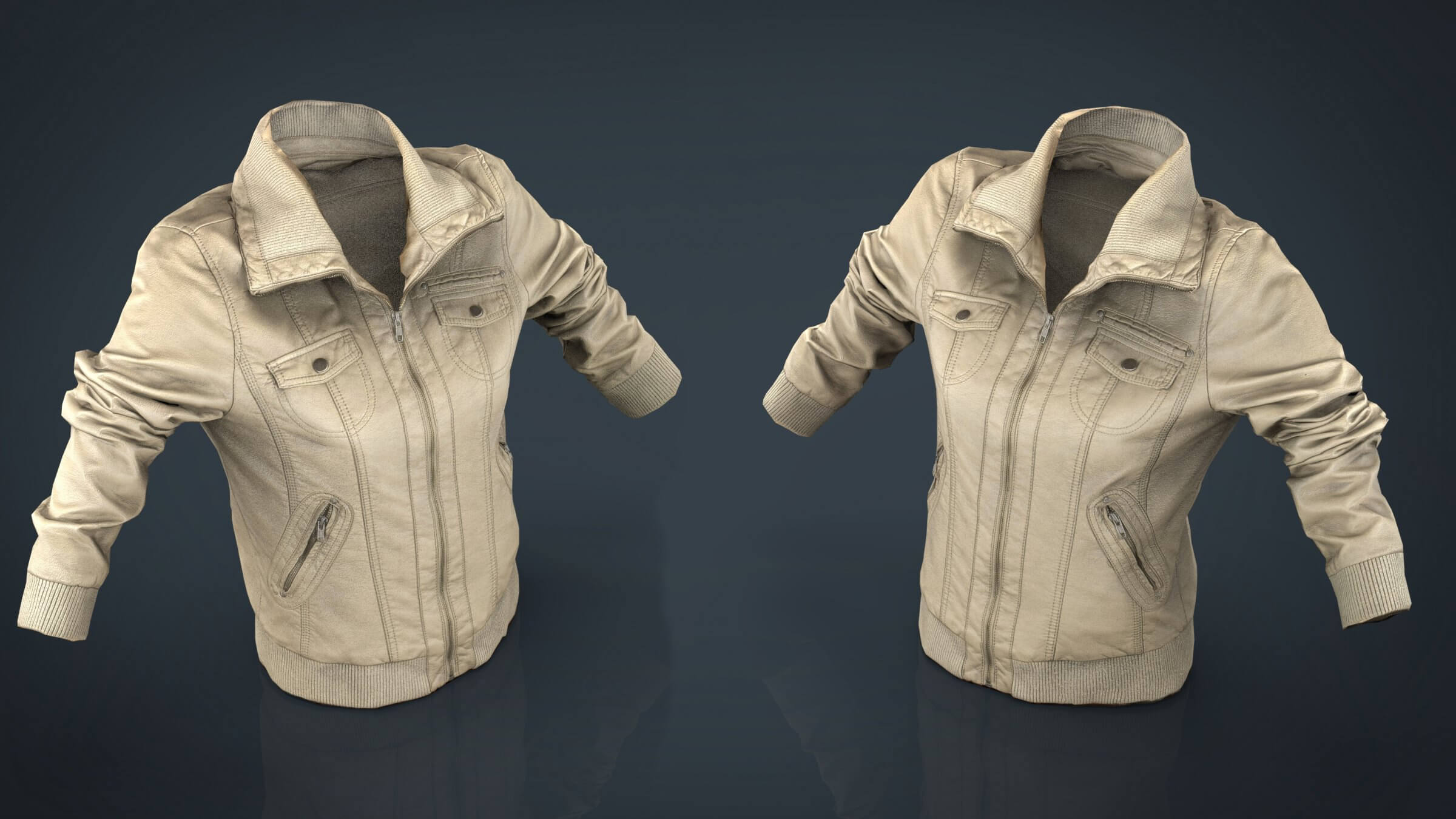 Women Jacket - 3D Model by sanchiesp