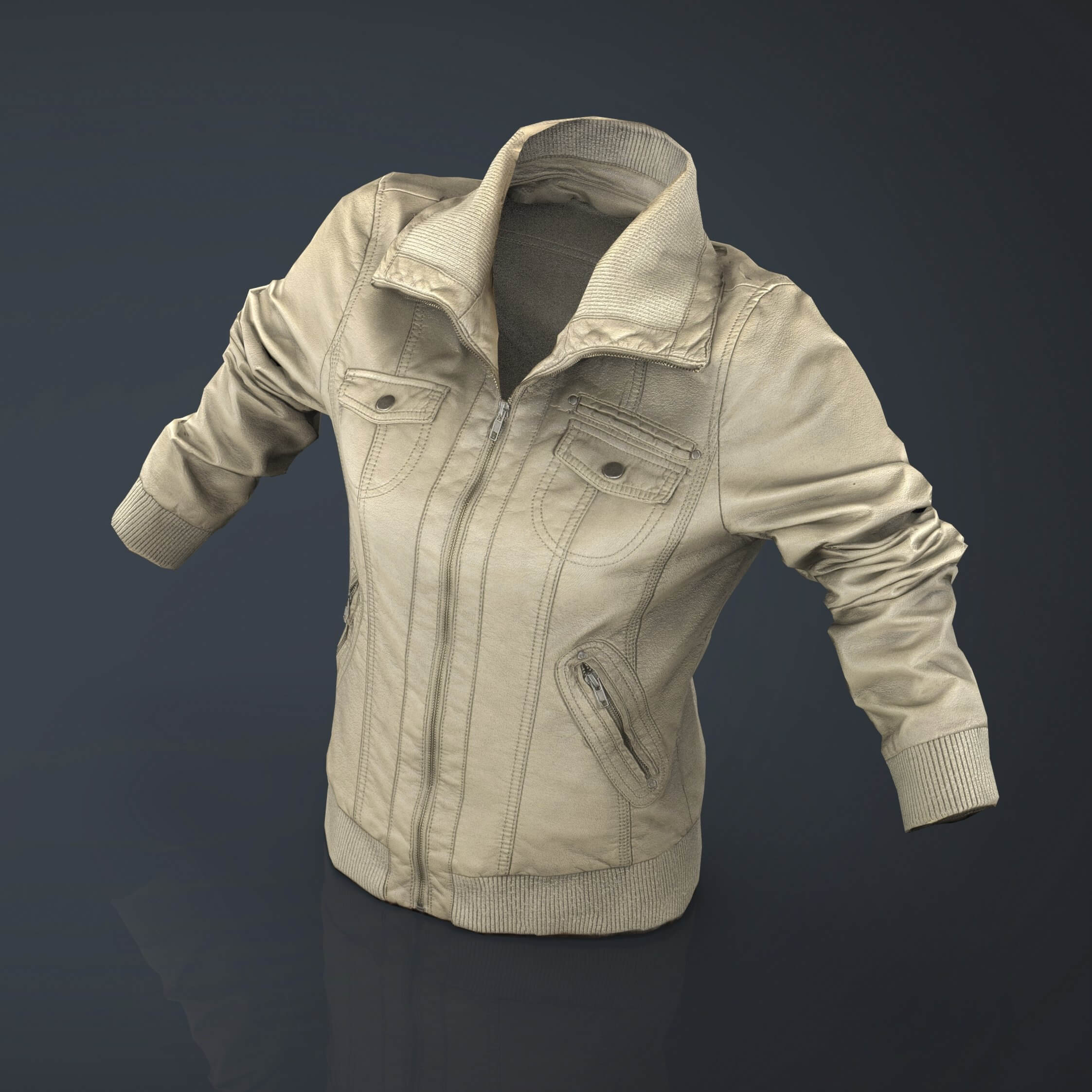 Women Jacket - 3D Model by sanchiesp