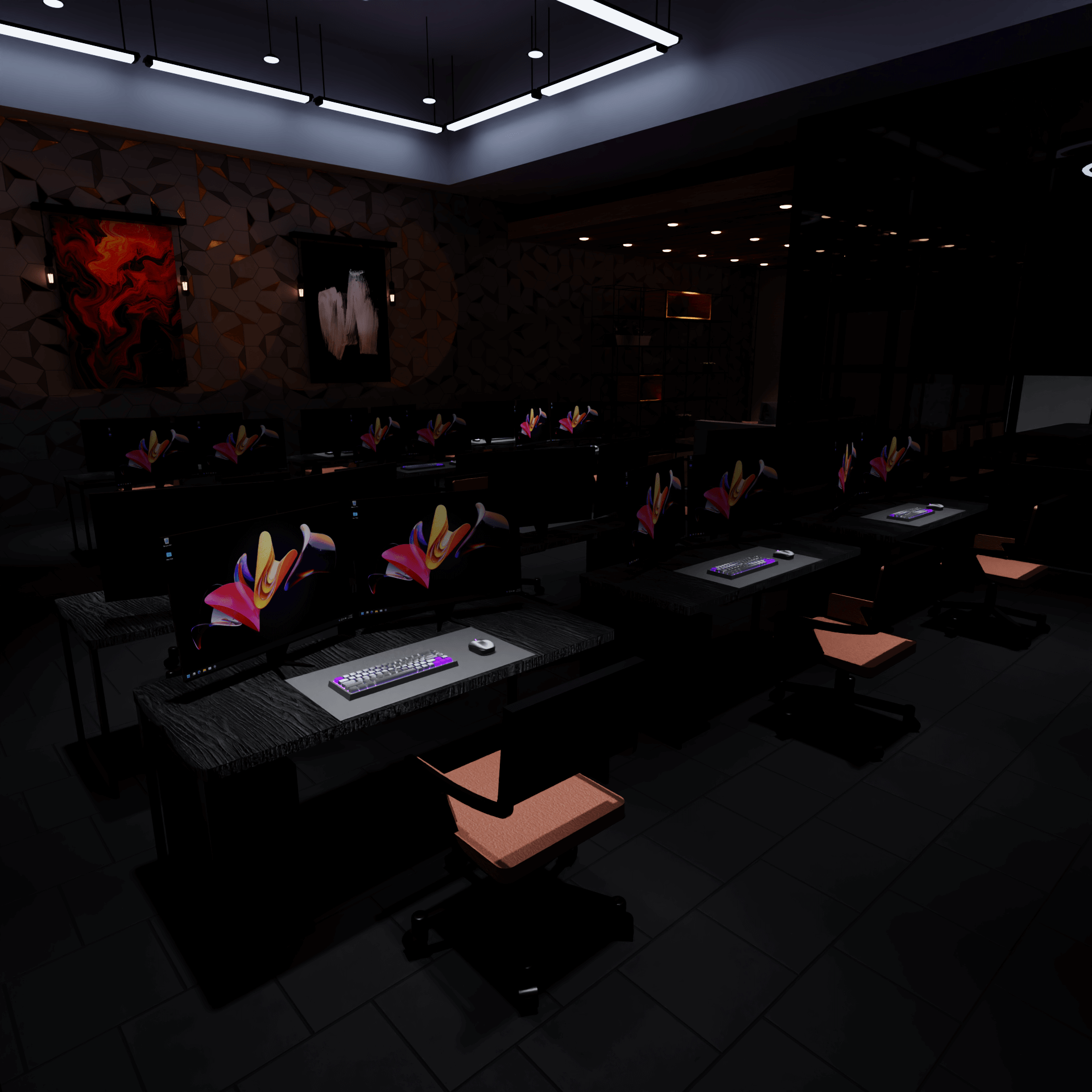 Developer Office Project 3D Render, Digital Art by Sandro_JV