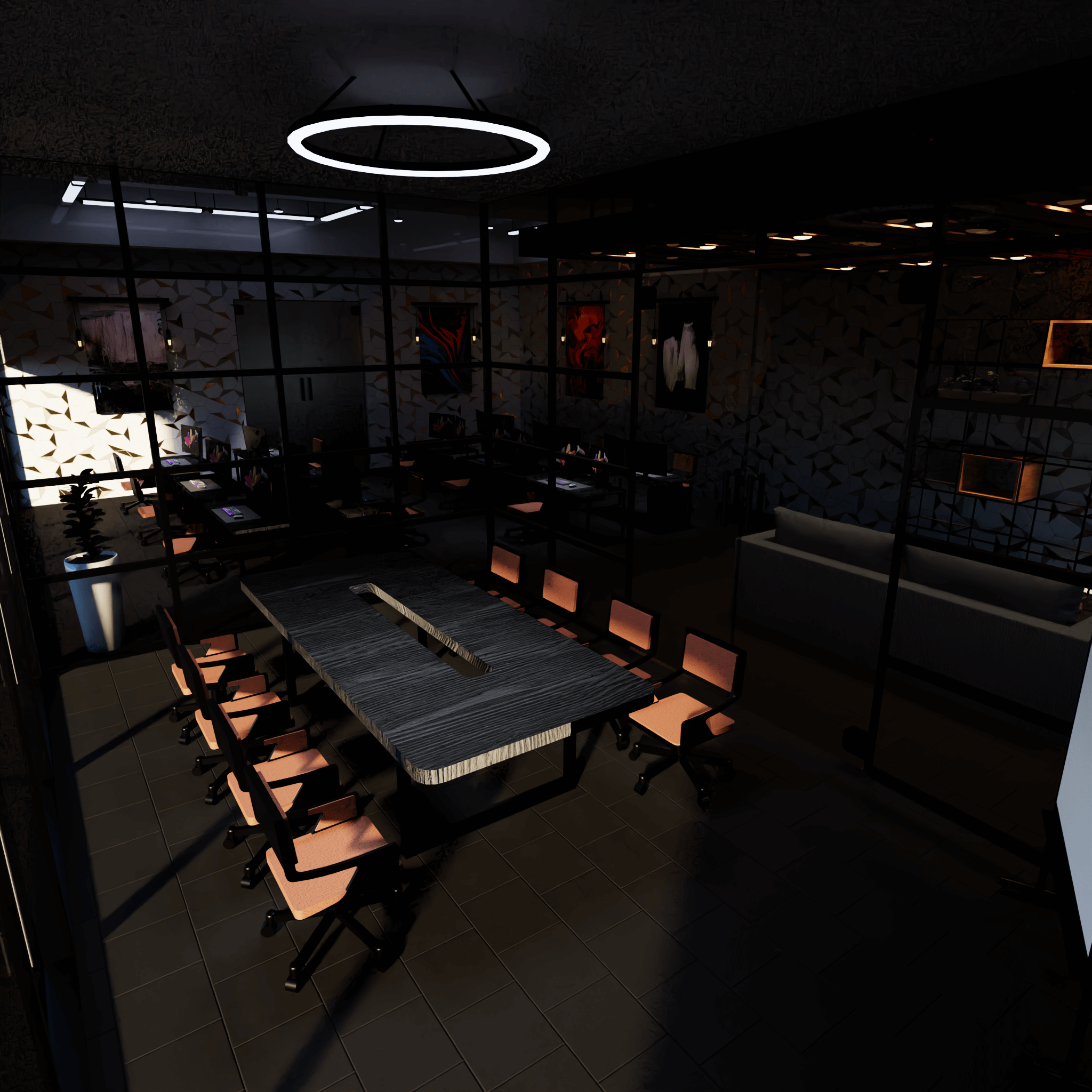 Developer Office Project (Reworked Lights) 3D Render by Sandro_JV