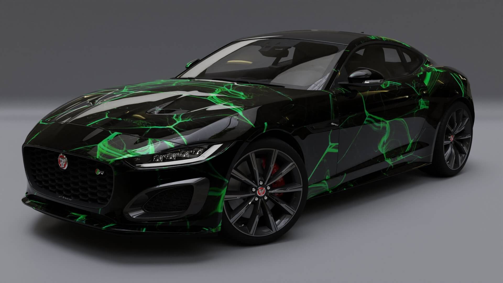 Jaguar F-Type 3D Model by sannakl