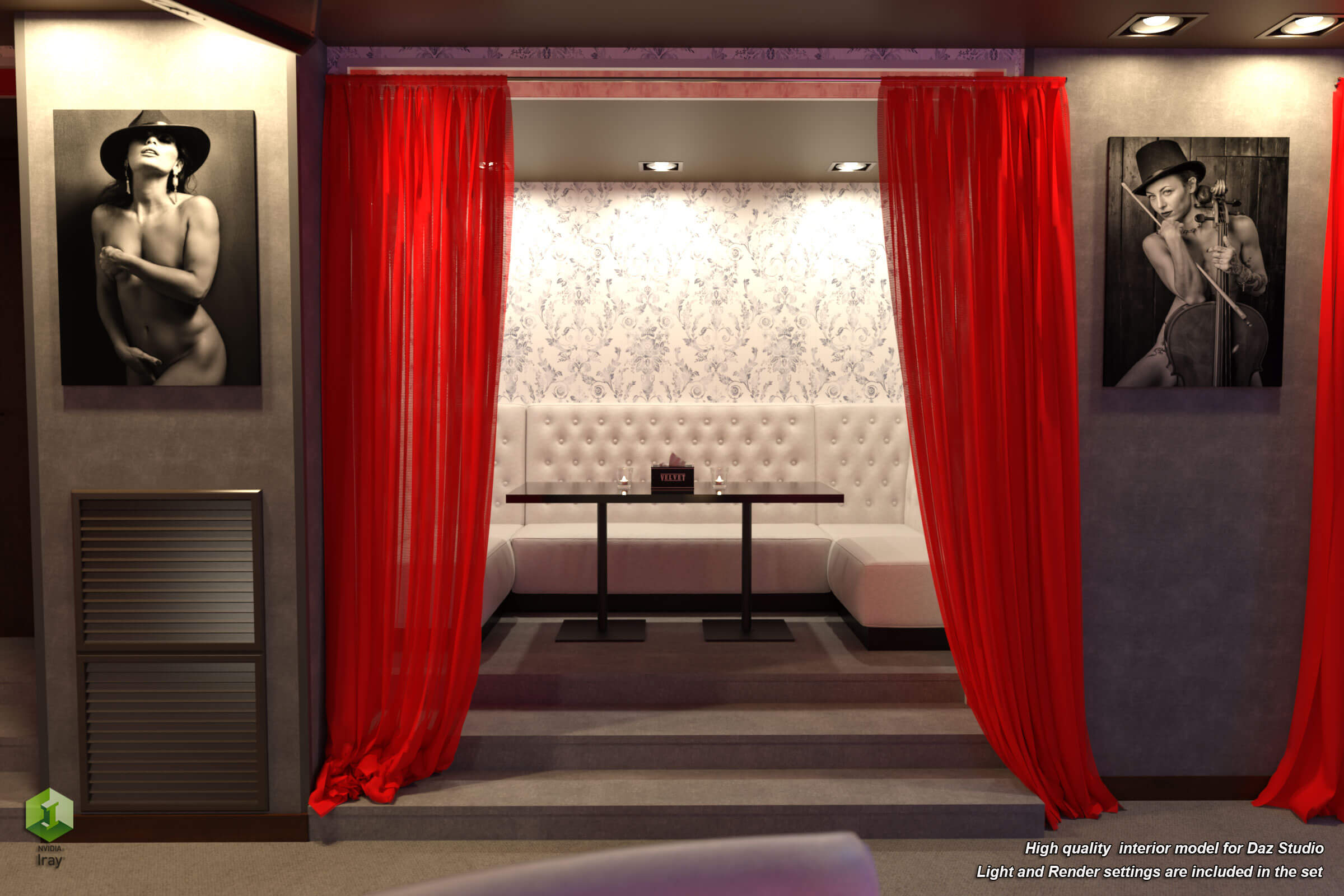 STZ Night Club 2 - Daz Content by Santutius78