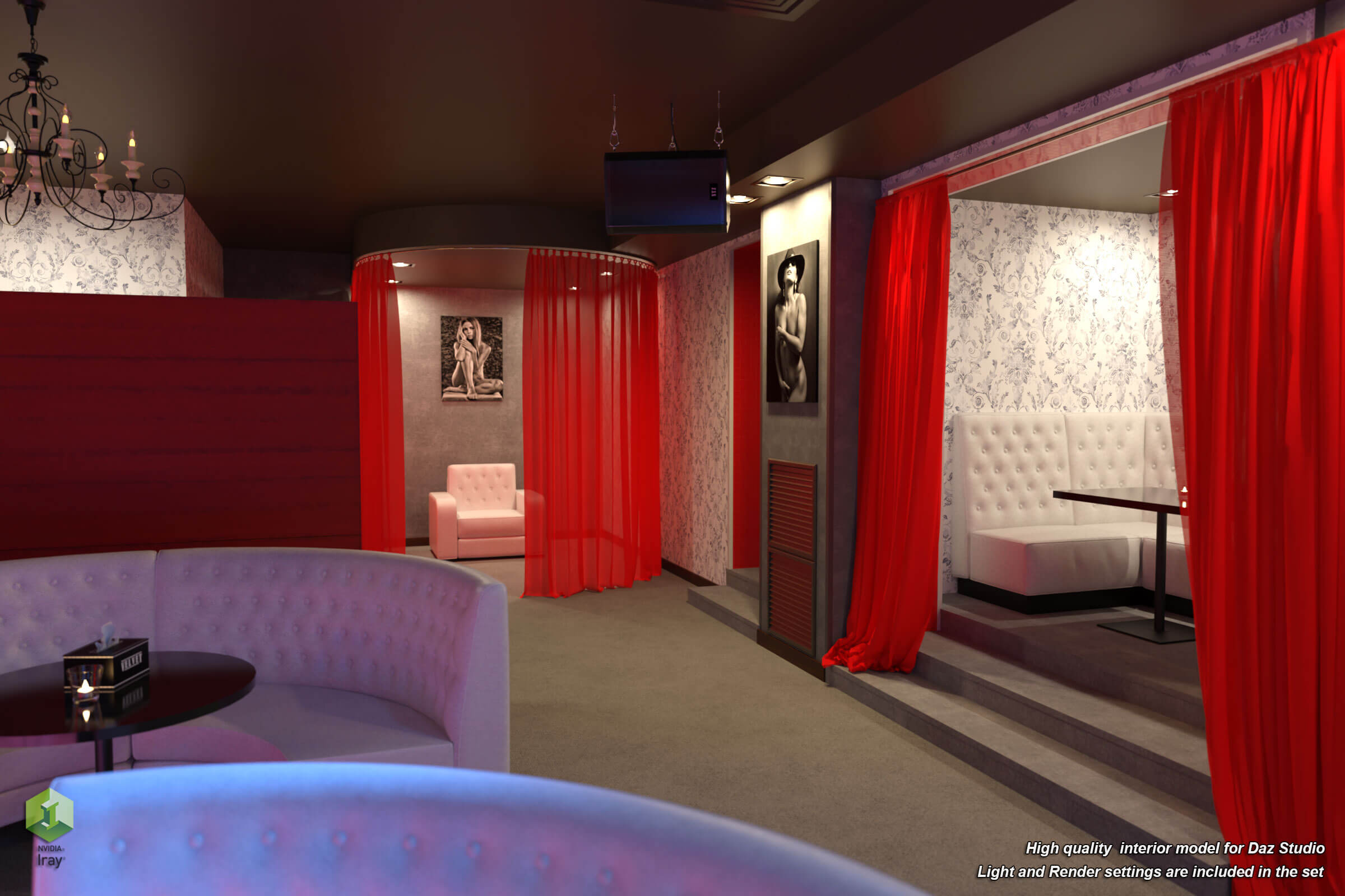 STZ Night Club 2 - Daz Content by Santutius78