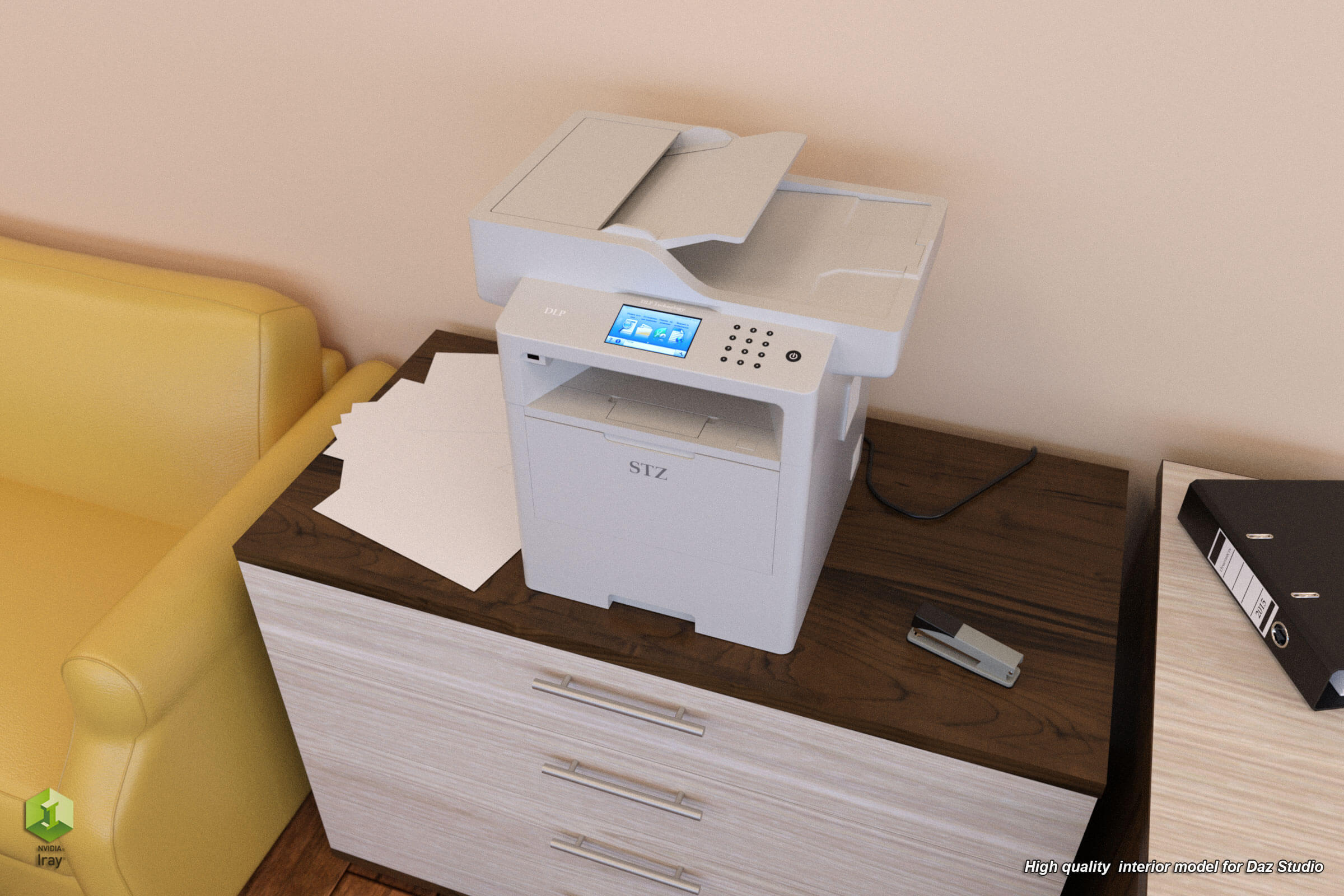 STZ Office room - Daz Content by Santutius78
