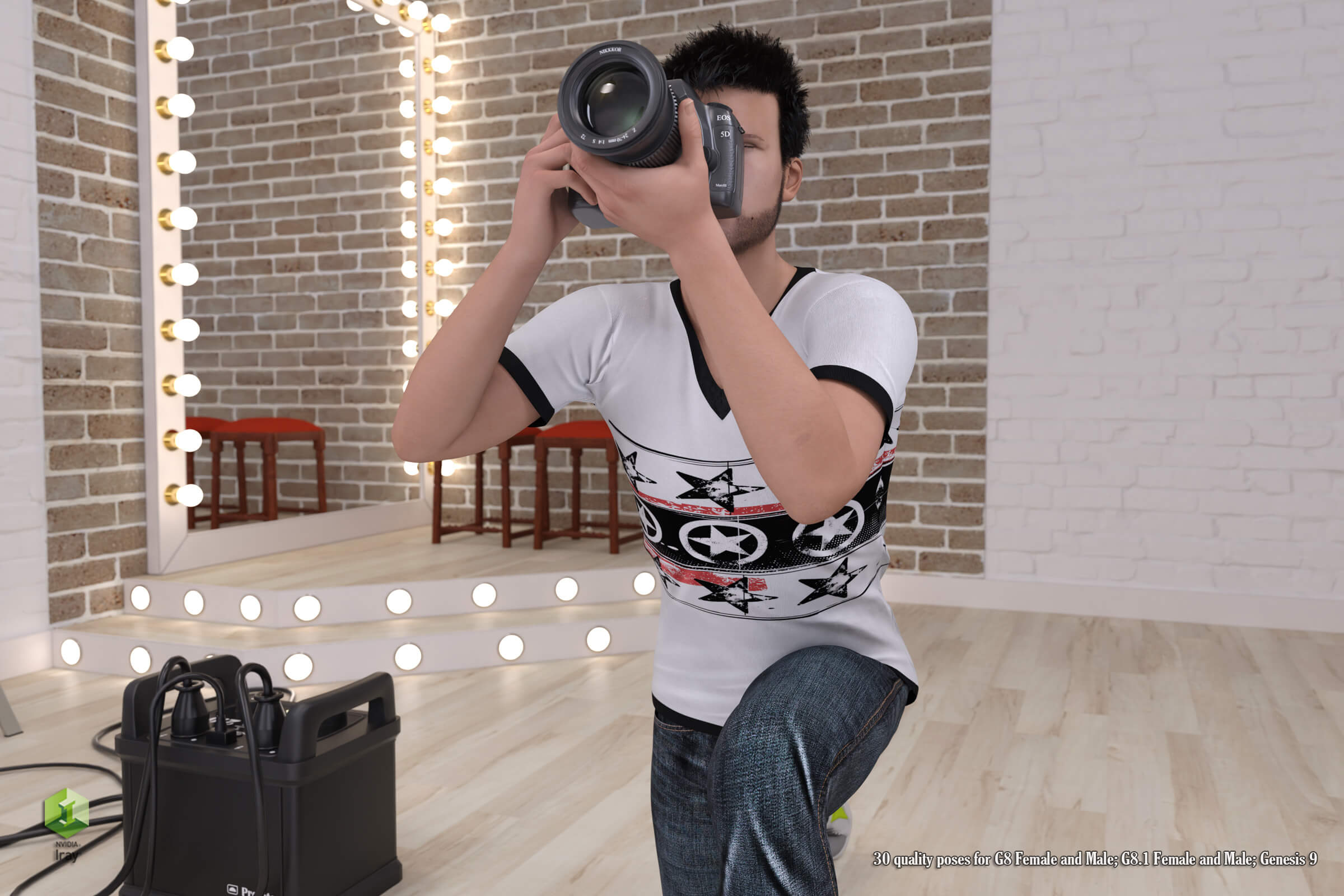 STZ Photo Session Poses for G8F, G8.1, G8M and Genesis 9 - Daz Content ...