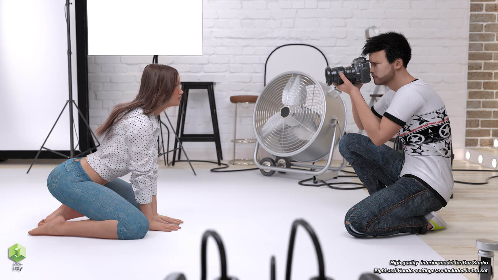 STZ Photo Studio - Daz Content by Santutius78