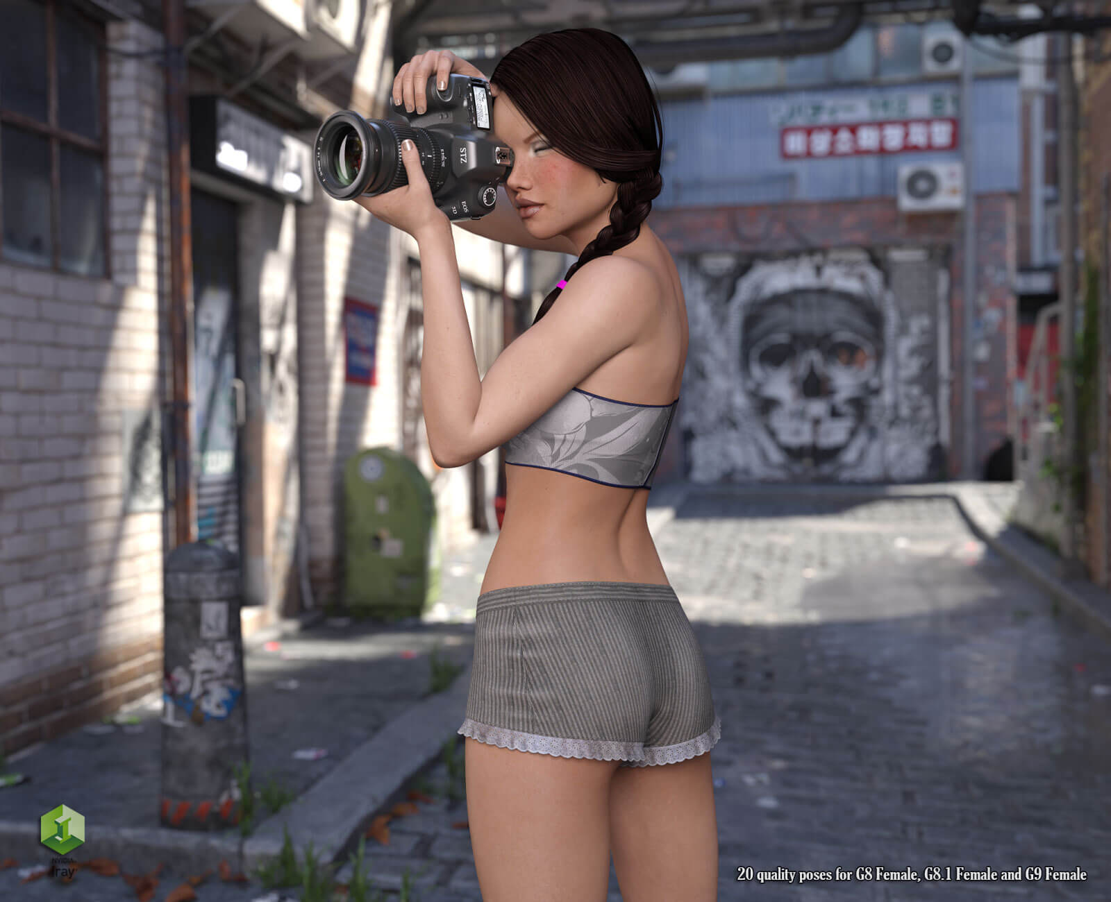 STZ Photographer Poses for G8F, G8.1F and Genesis 9 - Daz Content by ...