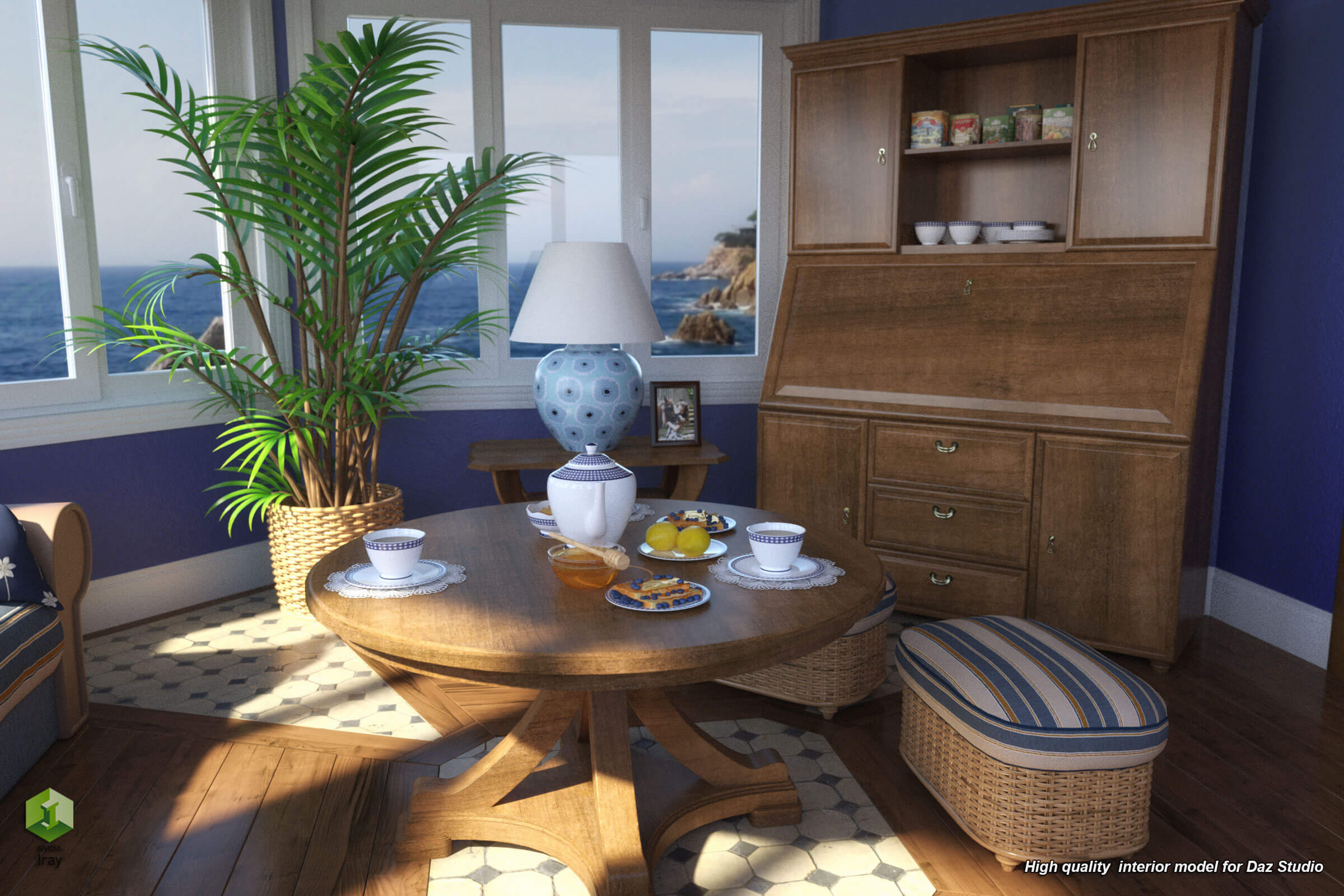 STZ Small Room 2 - Daz Content by Santutius78
