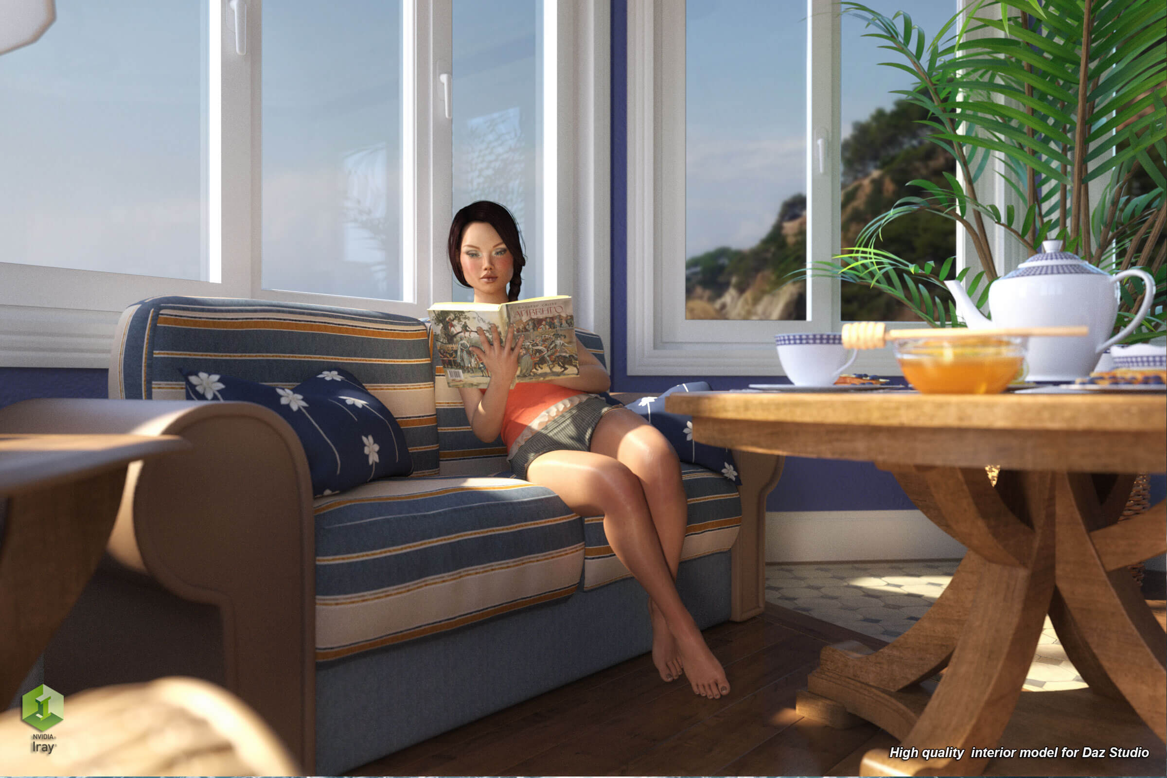 STZ Small Room 2 - Daz Content by Santutius78