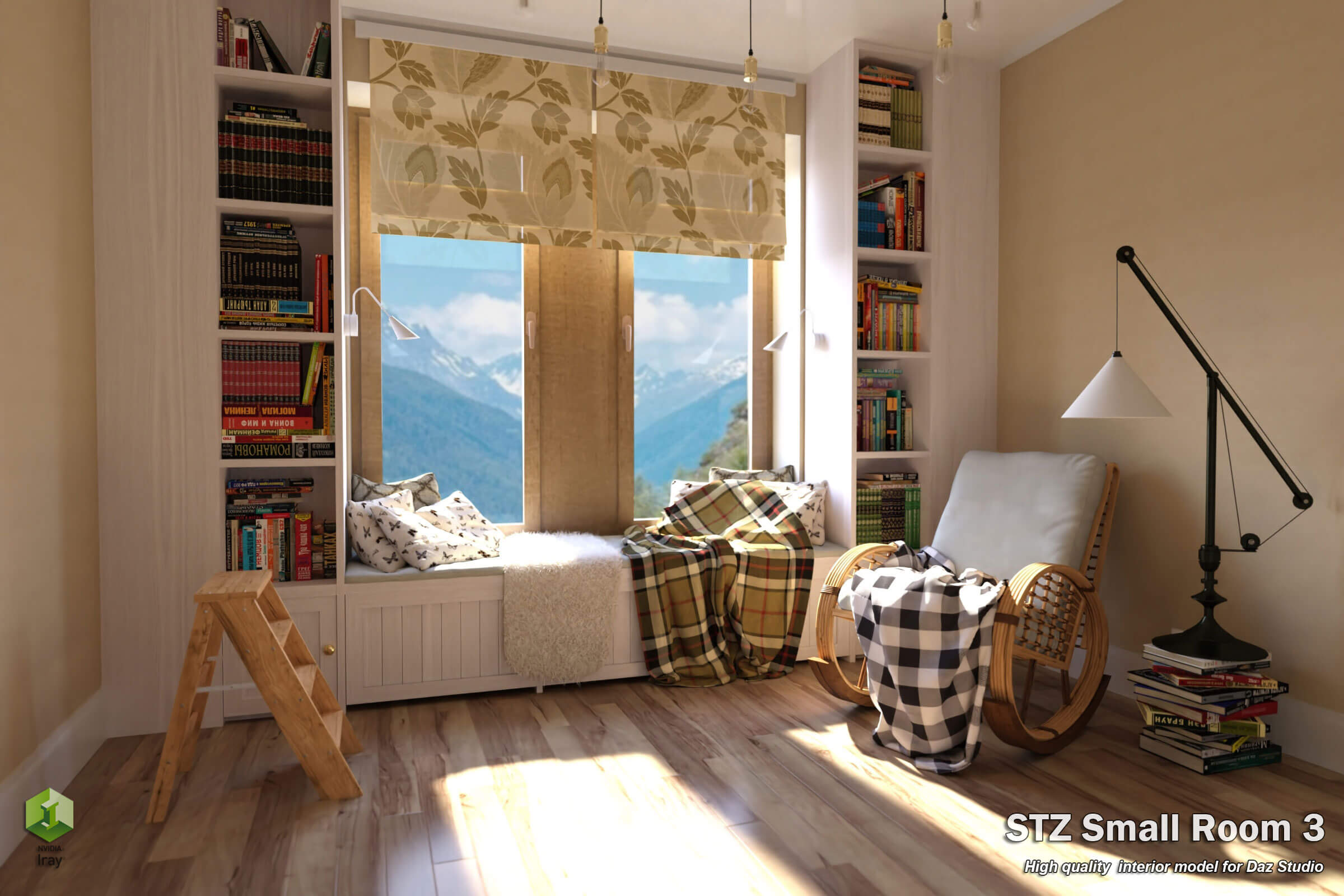 STZ Small Room 3 - Daz Content by Santutius78