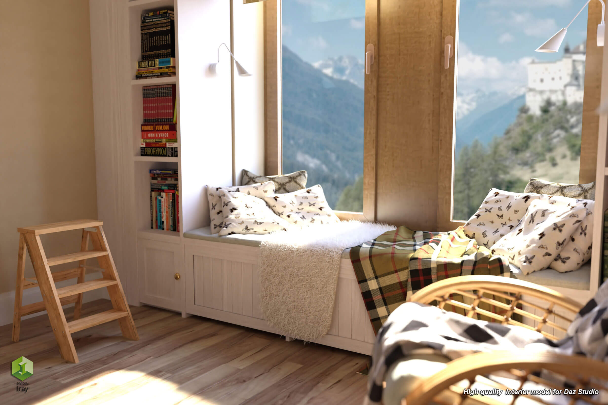 STZ Small Room 3 - Daz Content by Santutius78