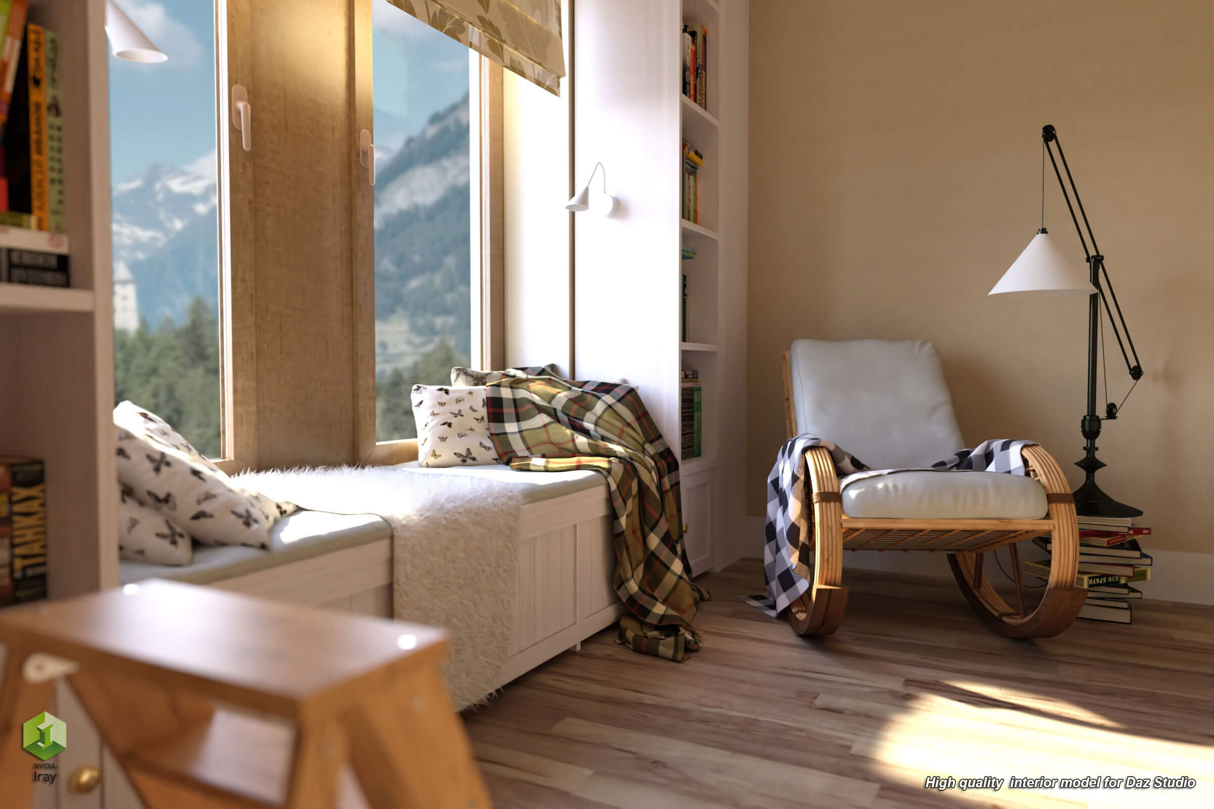 STZ Small Room 3 - Daz Content by Santutius78