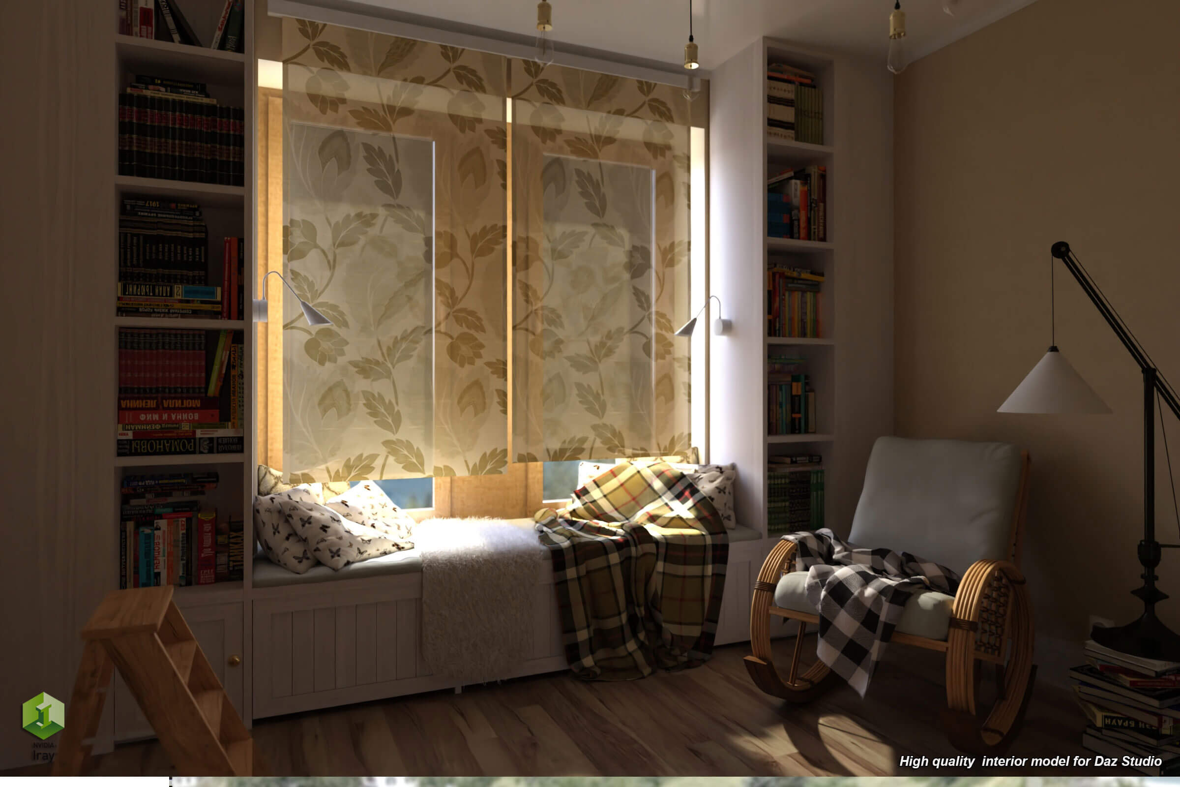 STZ Small Room 3 - Daz Content by Santutius78