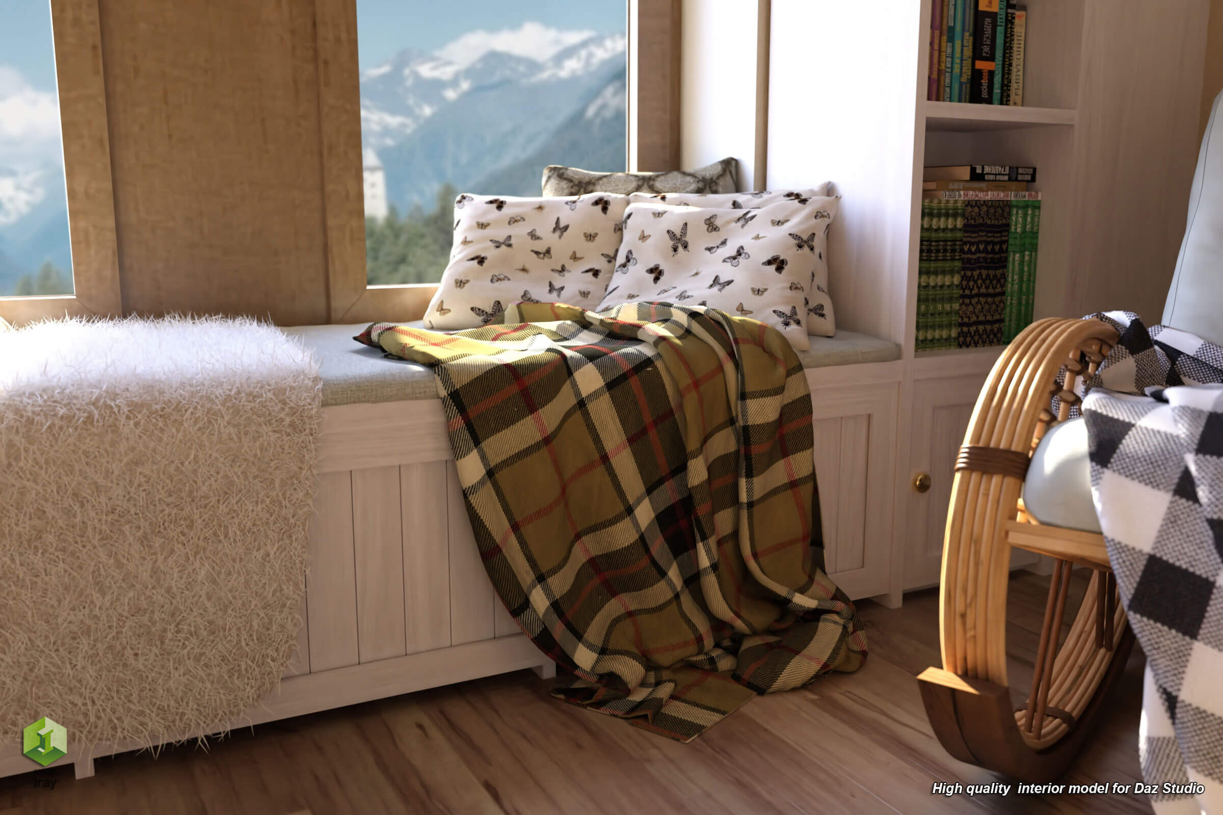 STZ Small Room 3 - Daz Content by Santutius78