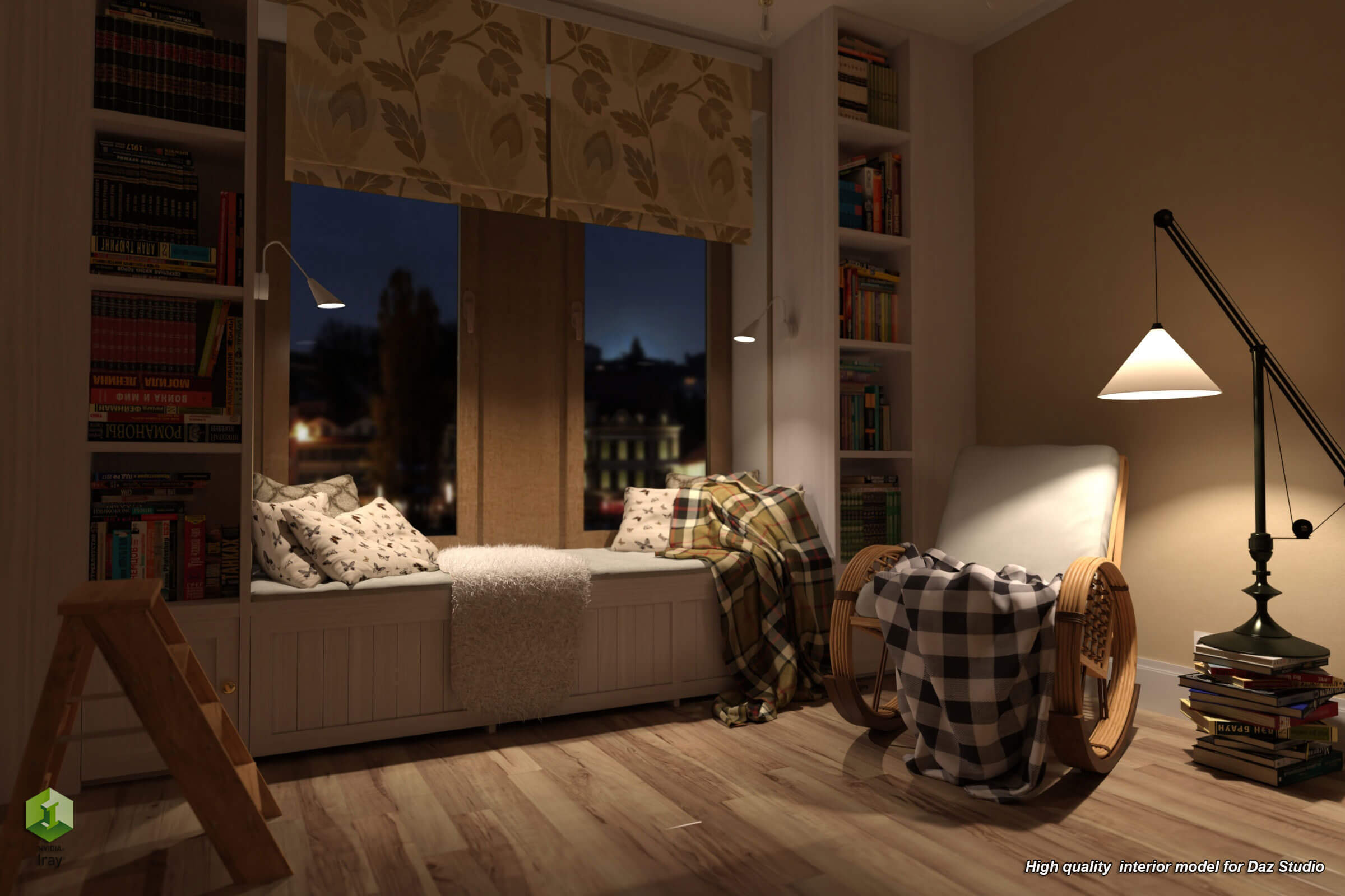 STZ Small Room 3 - Daz Content by Santutius78