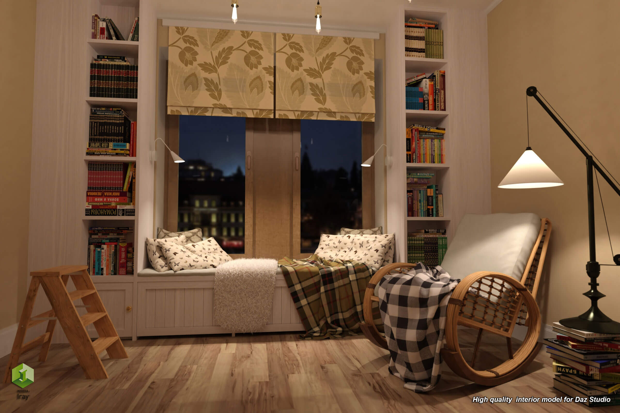 STZ Small Room 3 - Daz Content by Santutius78