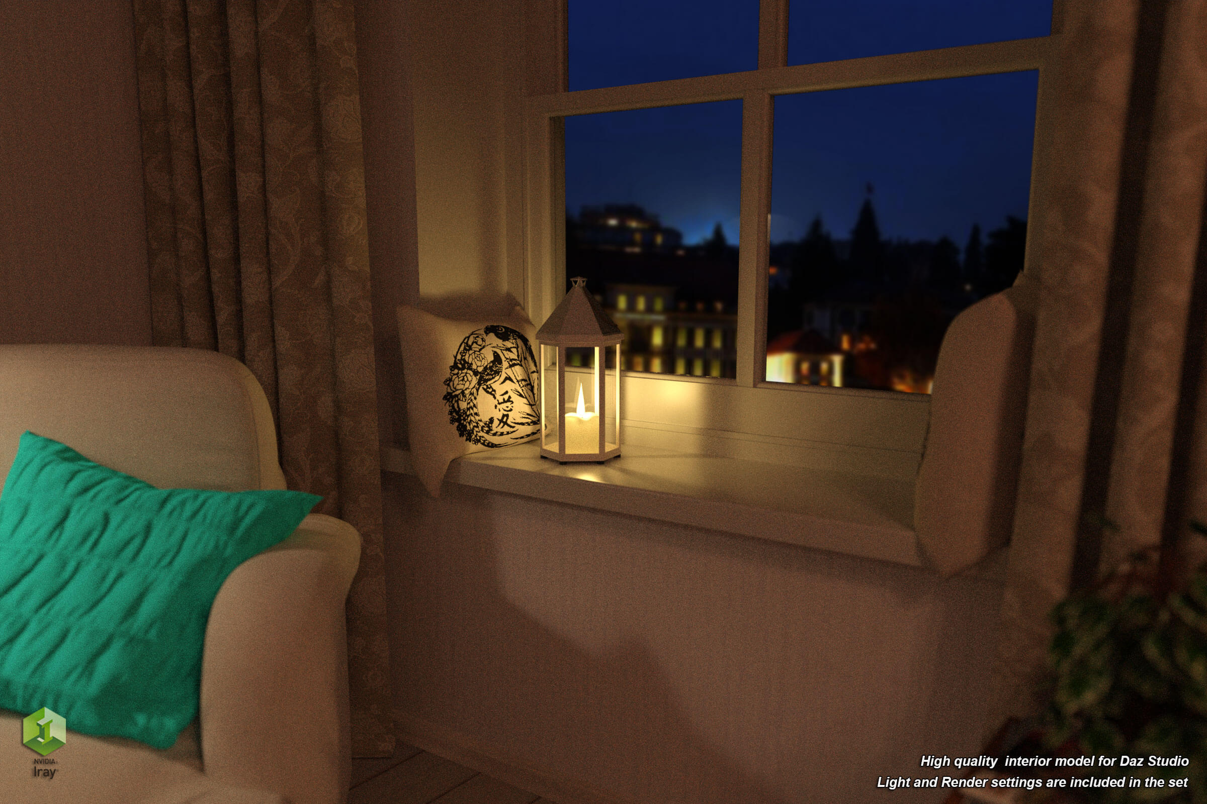 STZ Small Room - Daz Content by Santutius78