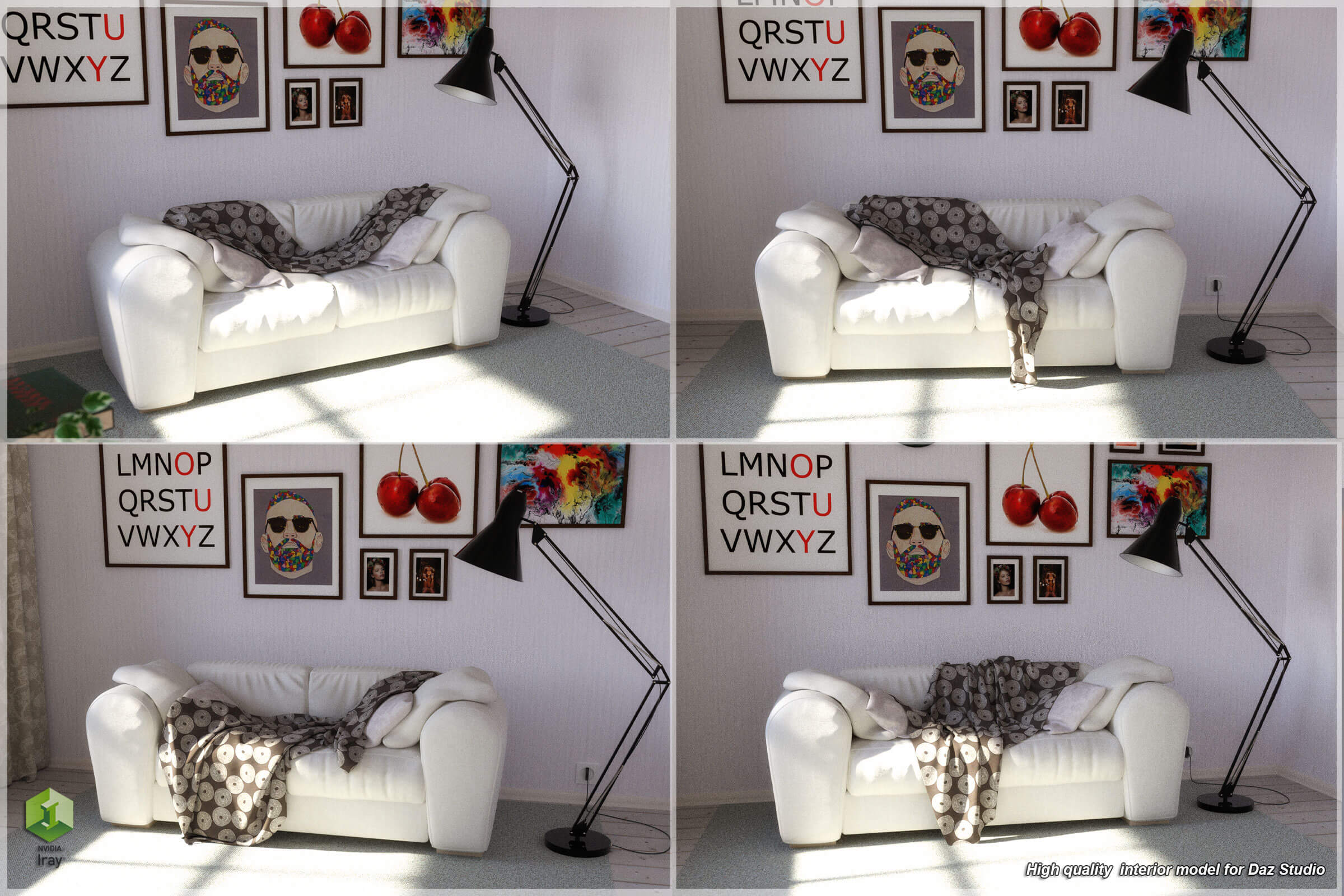 STZ Small Room - Daz Content by Santutius78