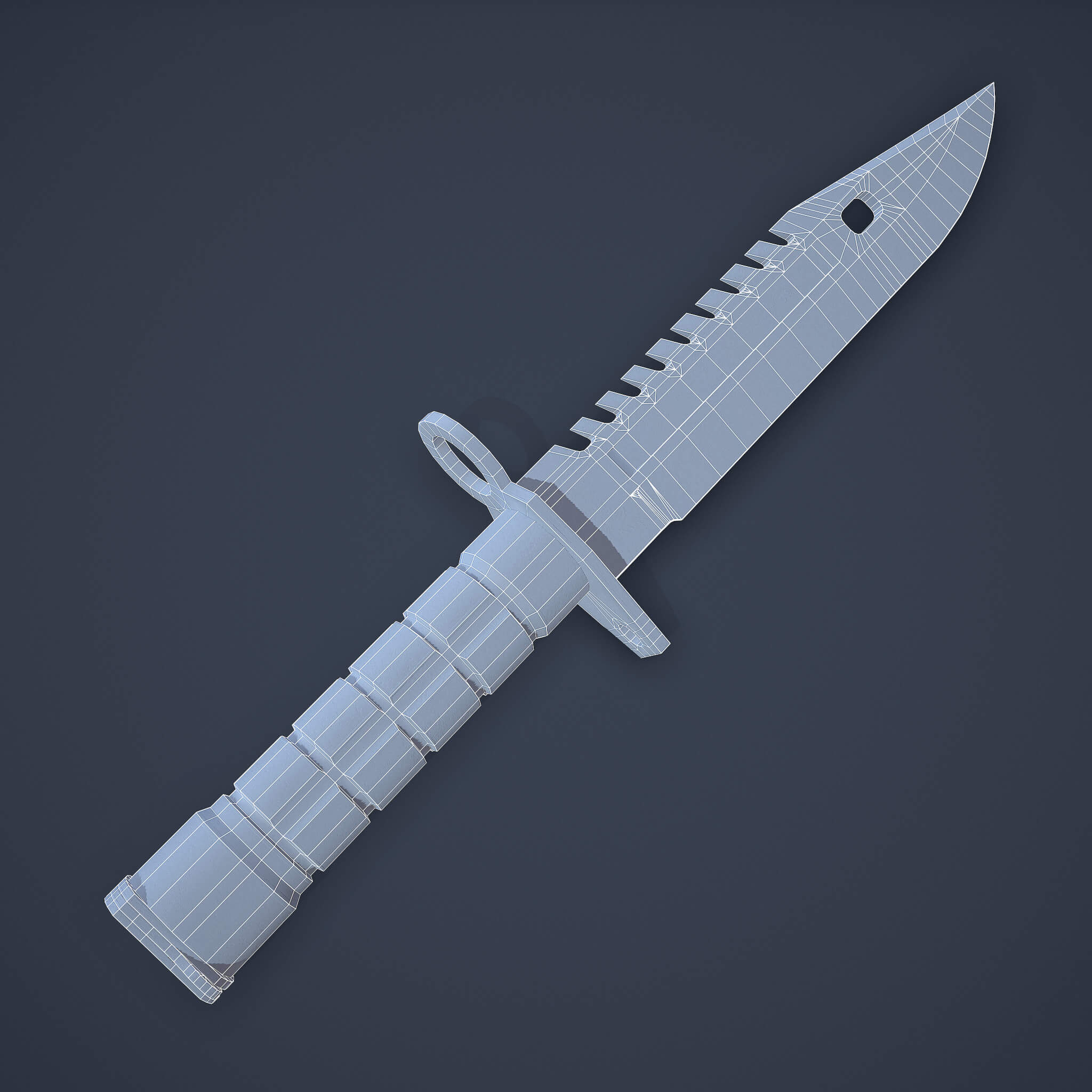M9-Bayonet 3D Model by Saqlain
