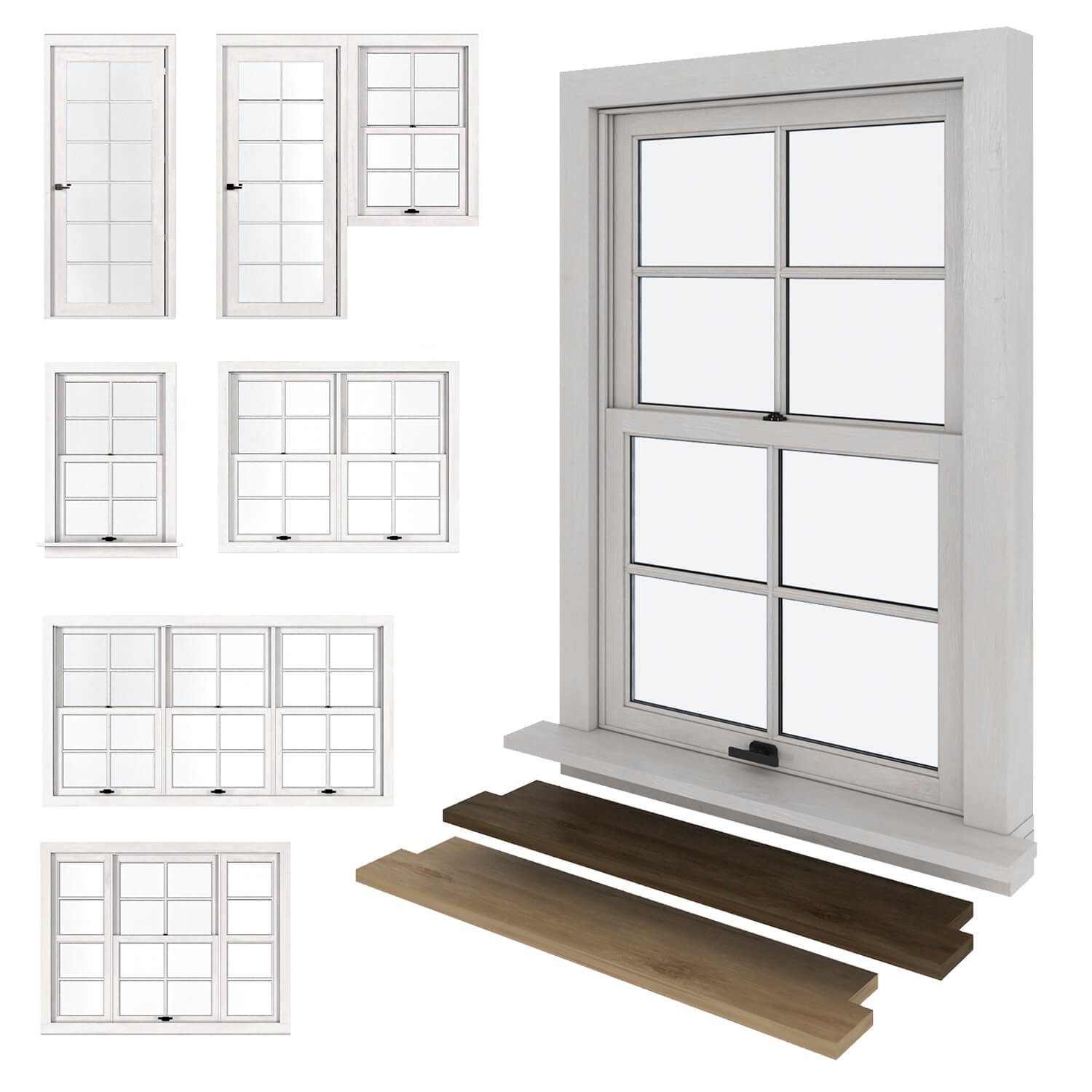 American Type Plastic Windows - 3D Model by sara-angel