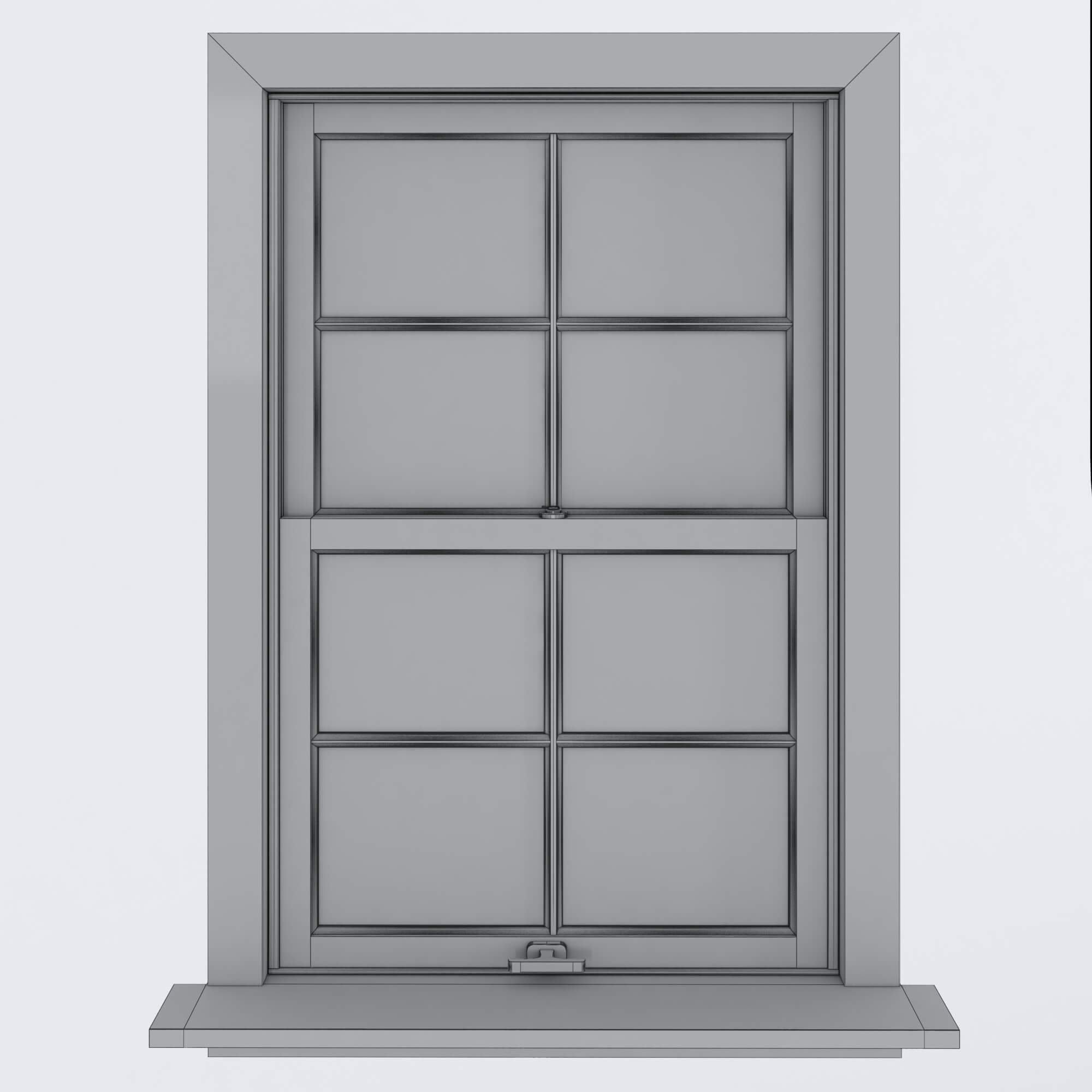 American Type Plastic Windows - 3D Model by sara-angel